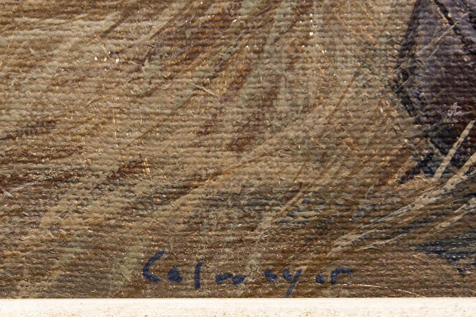 Gösta Calmeyer, olja på duk. signerad. - Bukowskis