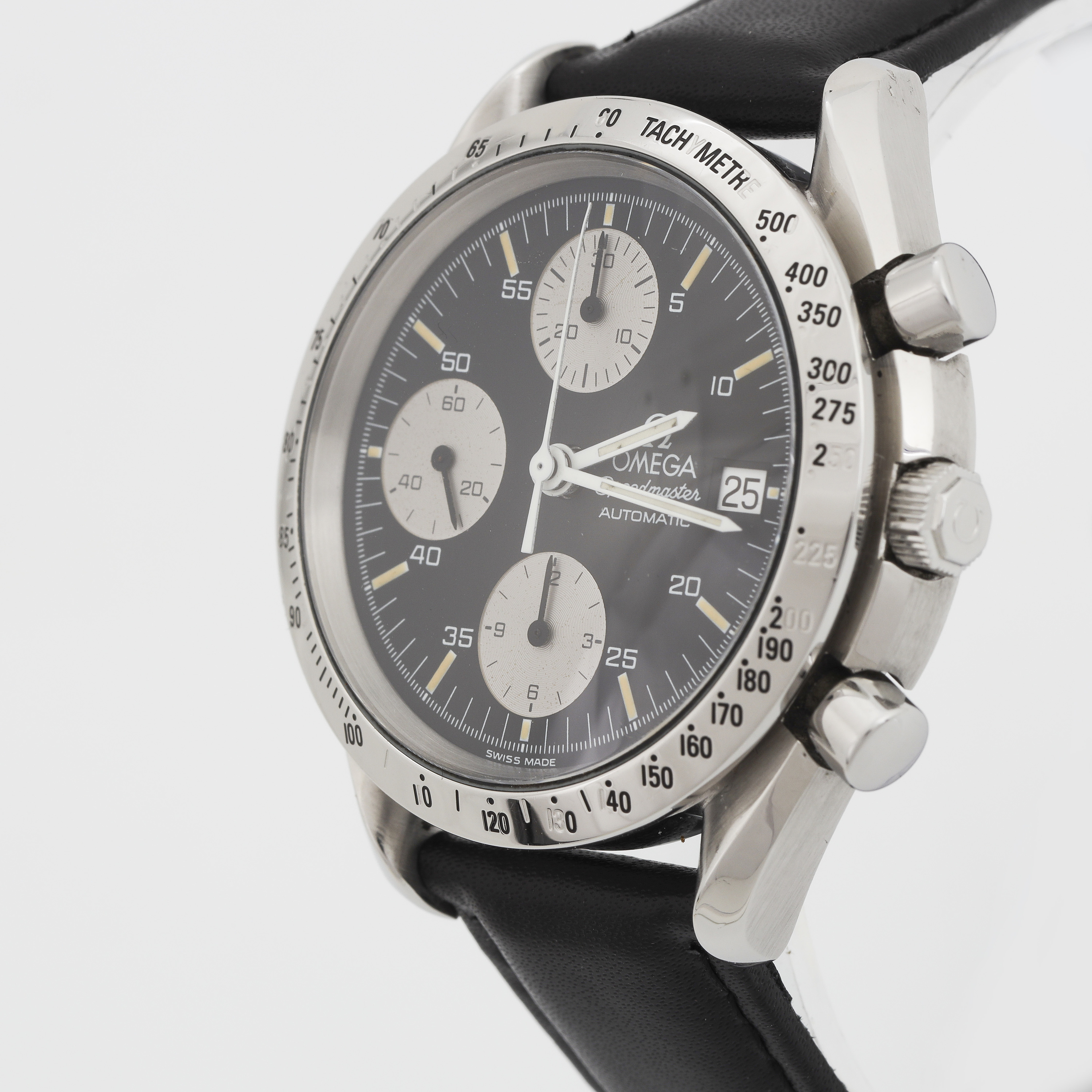 Omega, Speedmaster, "Panda", wristwatch, 39 mm. - Bukowskis