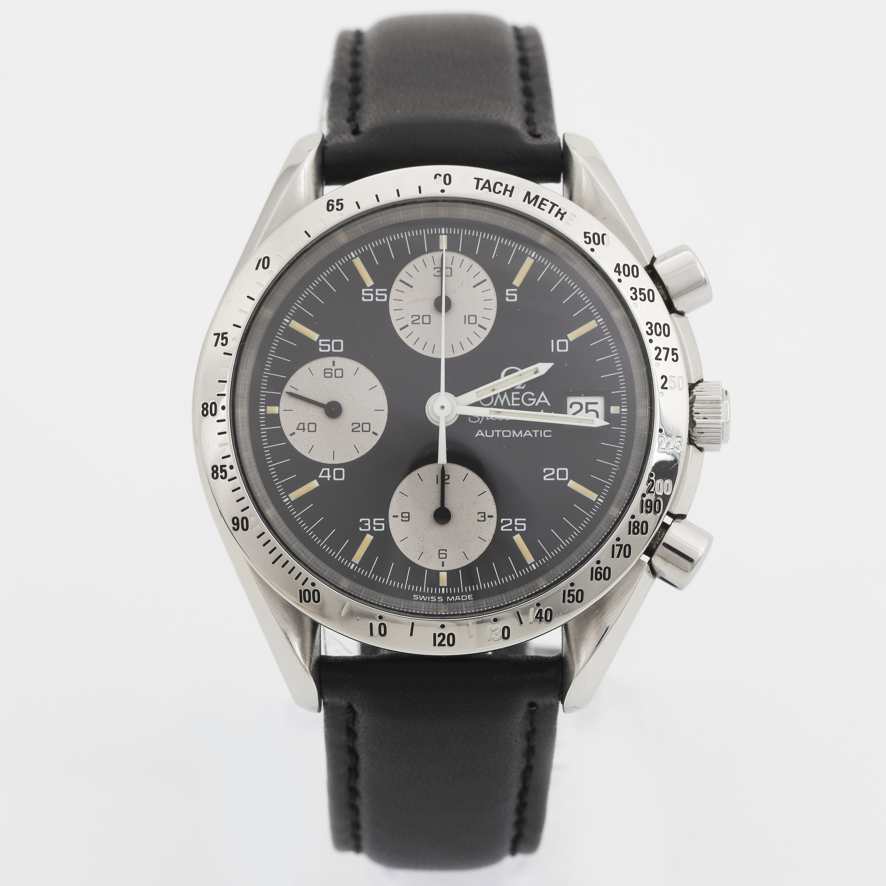 Omega, Speedmaster, "Panda", wristwatch, 39 mm. - Bukowskis