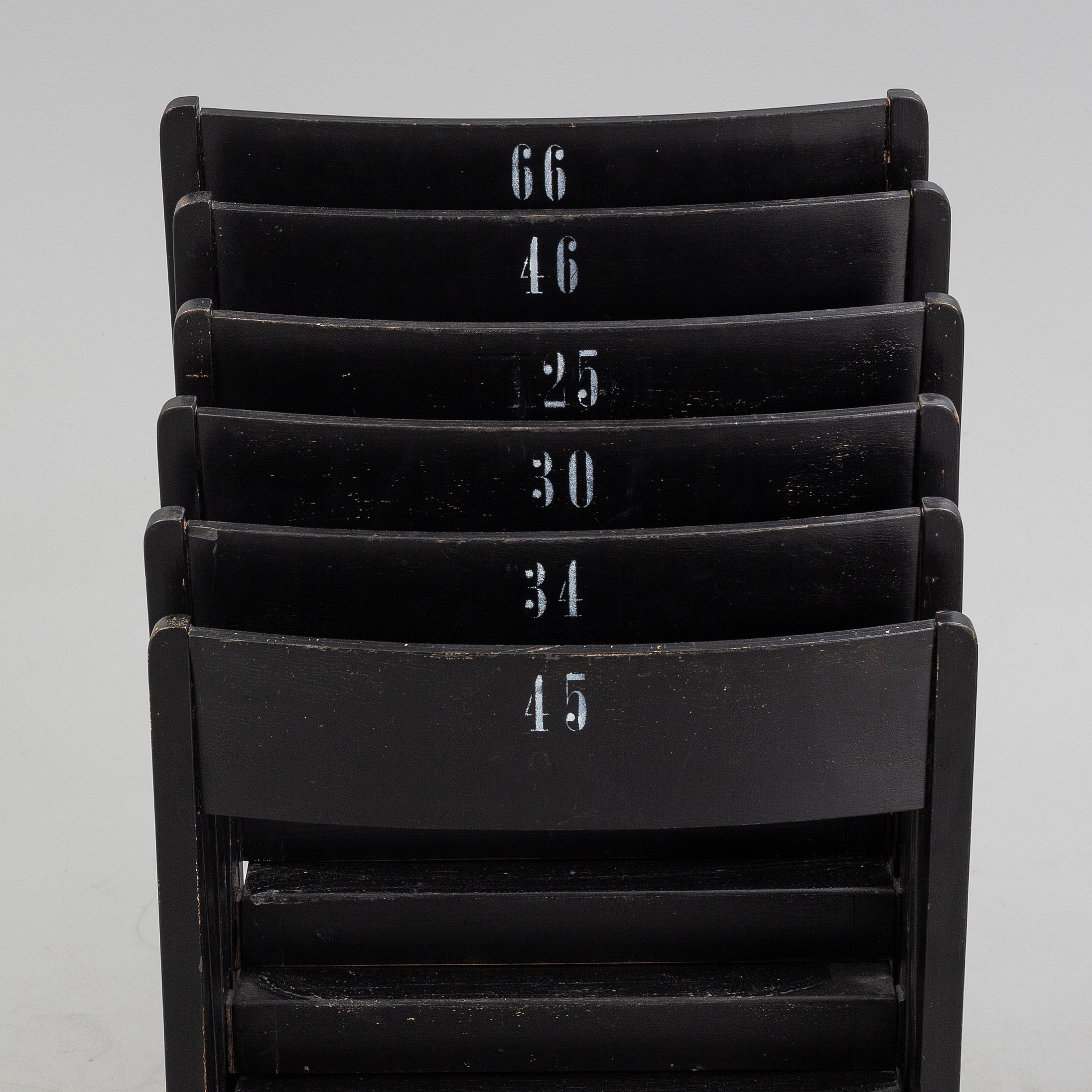 Sven Markelius, "Orkesterstolen" 6 st, 1900-talets mitt. - Bukowskis