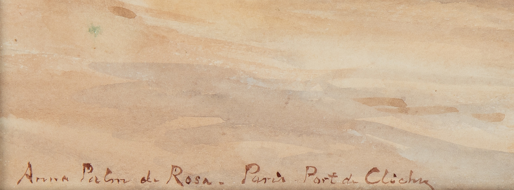 Anna Palm de Rosa, akvarell, signerad. - Bukowskis