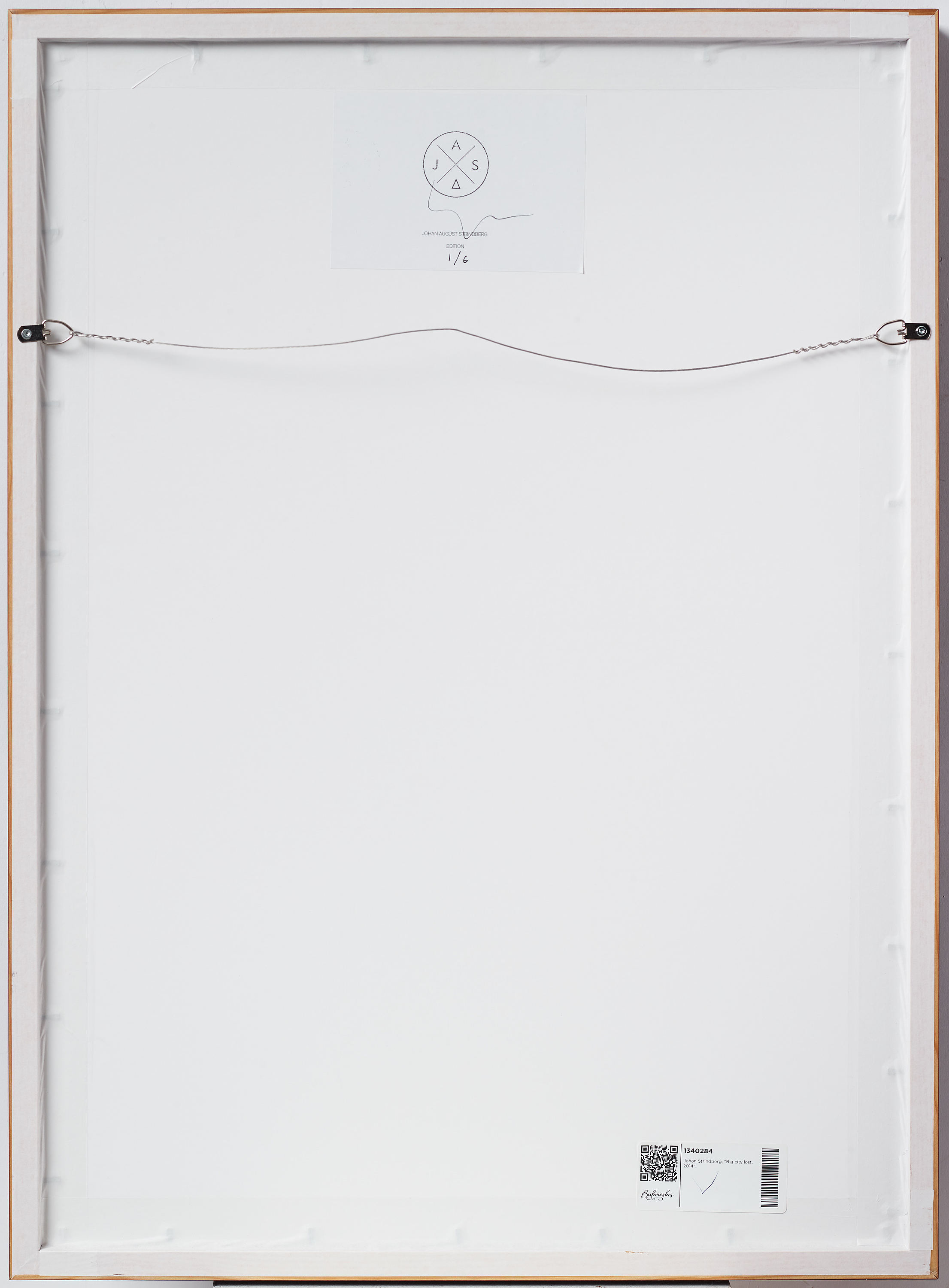 Johan Strindberg, "Big City Lost", 2014. - Bukowskis