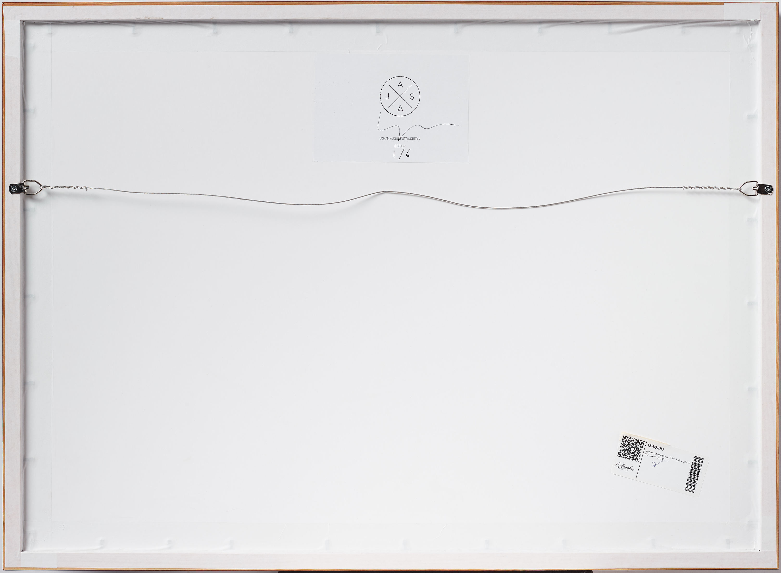 Johan Strindberg,"Life I, A walk in the park", 2014. - Bukowskis