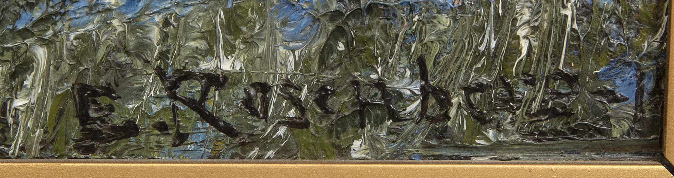 Edvard Rosenberg, olja på duk signerad och daterad 14. - Bukowskis