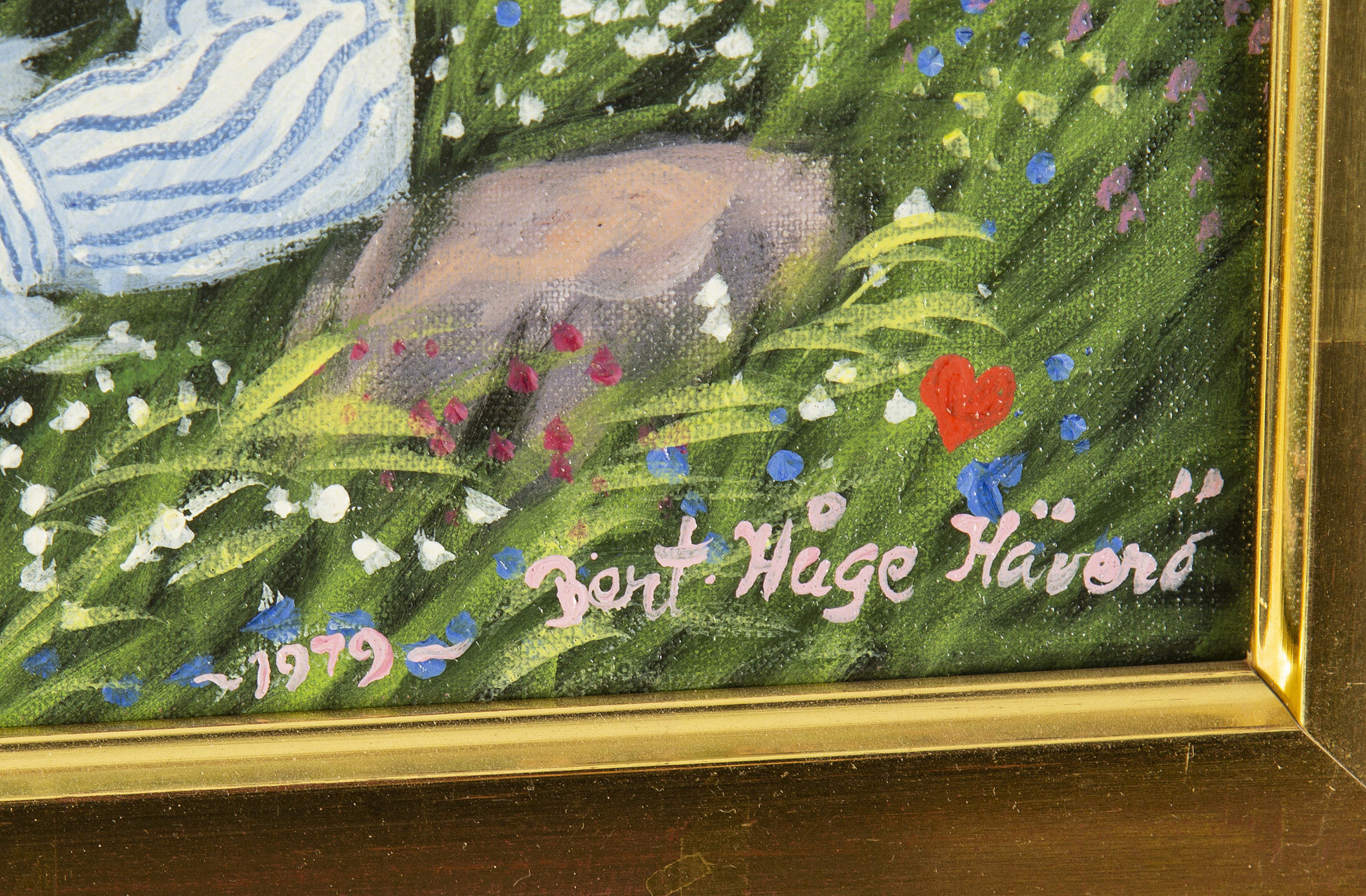 Bert Håge Häverö, oil on canvas, signed and dated 1979. - Bukowskis