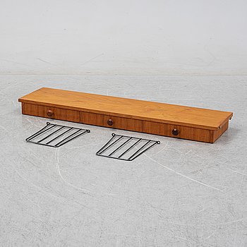 Nils Strinning, vägghylla, "String", 1950-60-tal. - Bukowskis