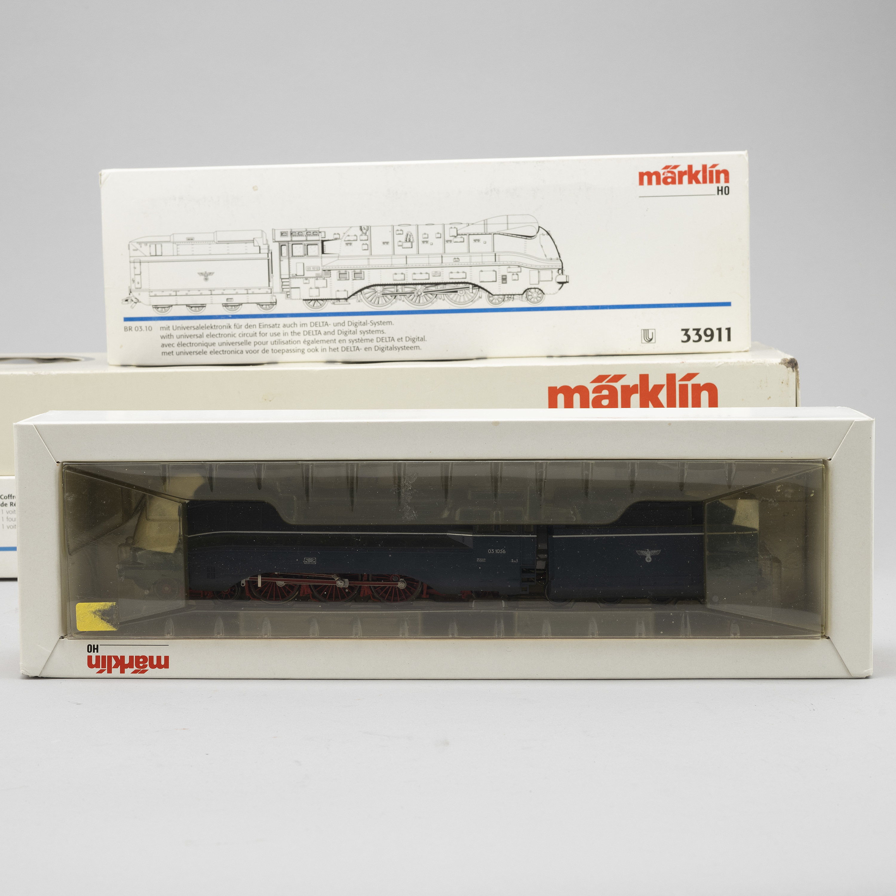 Märklin, skala H0, lok och vagnar i kartonger. - Bukowskis