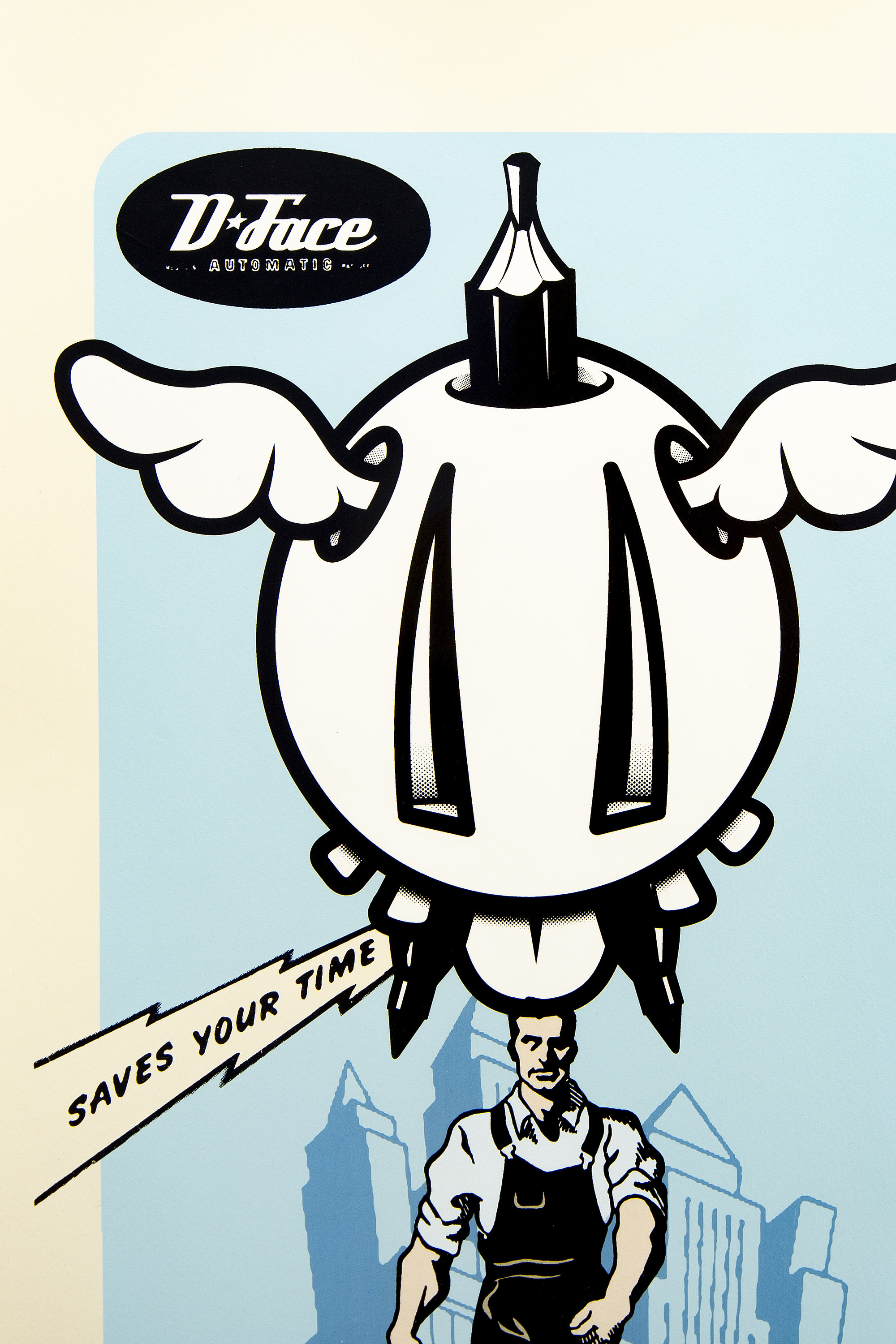 D*Face aka Dean Stockton, färgserigrafi, signerad och numrerad 26/150 ...