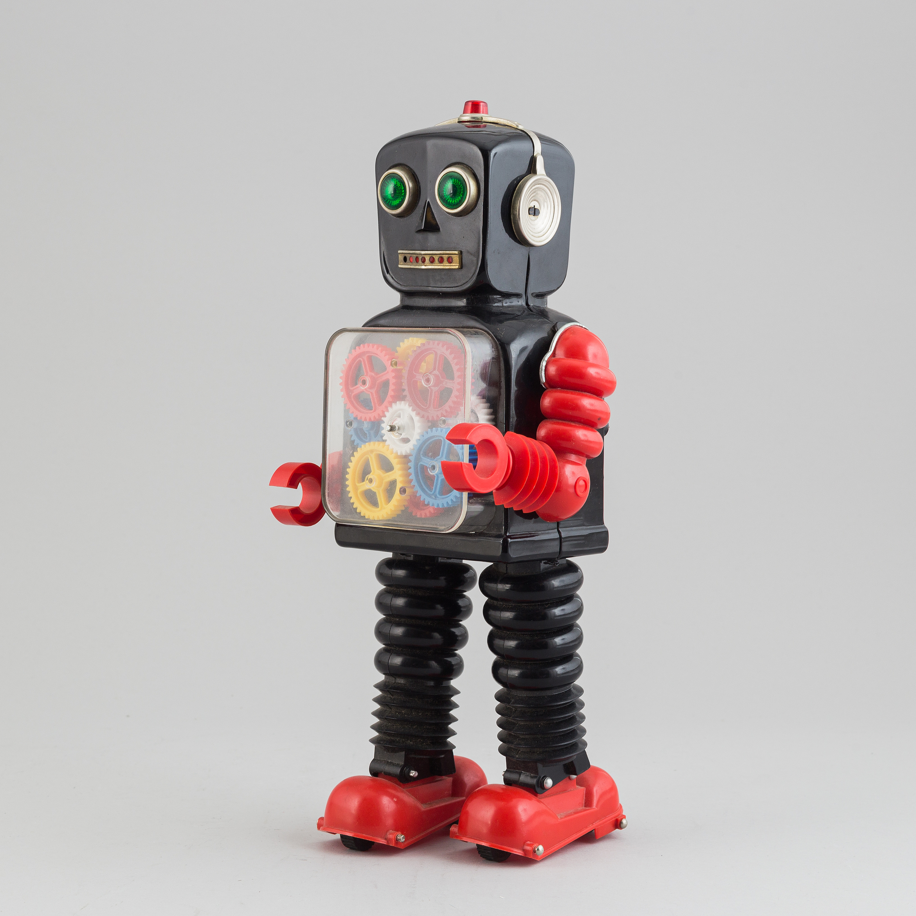 Blink A Gear Tin Robot, Taiyo, Japan, 1960-tal. - Bukowskis