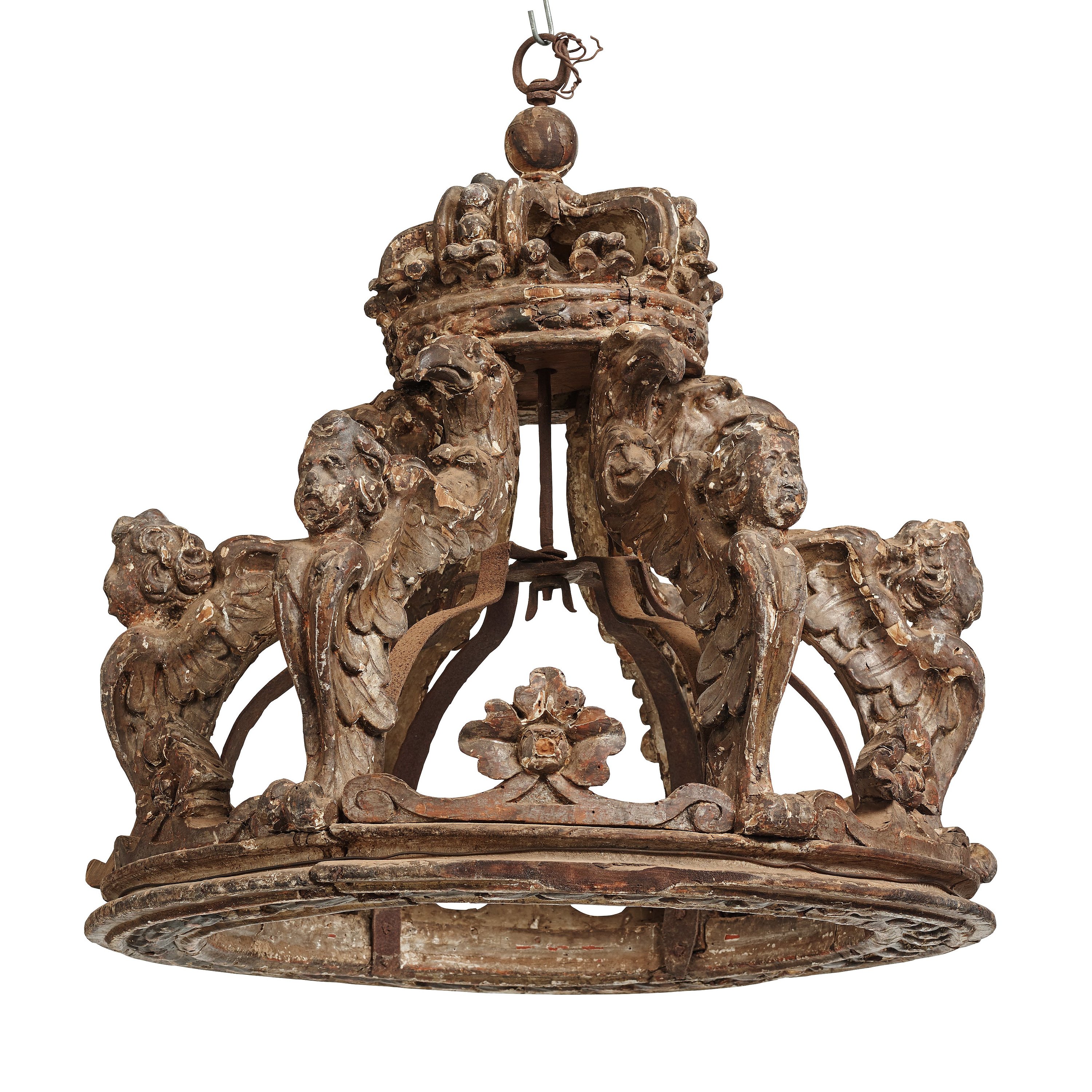 A Swedish Baroque canopy attributed to B Precht. - Bukowskis