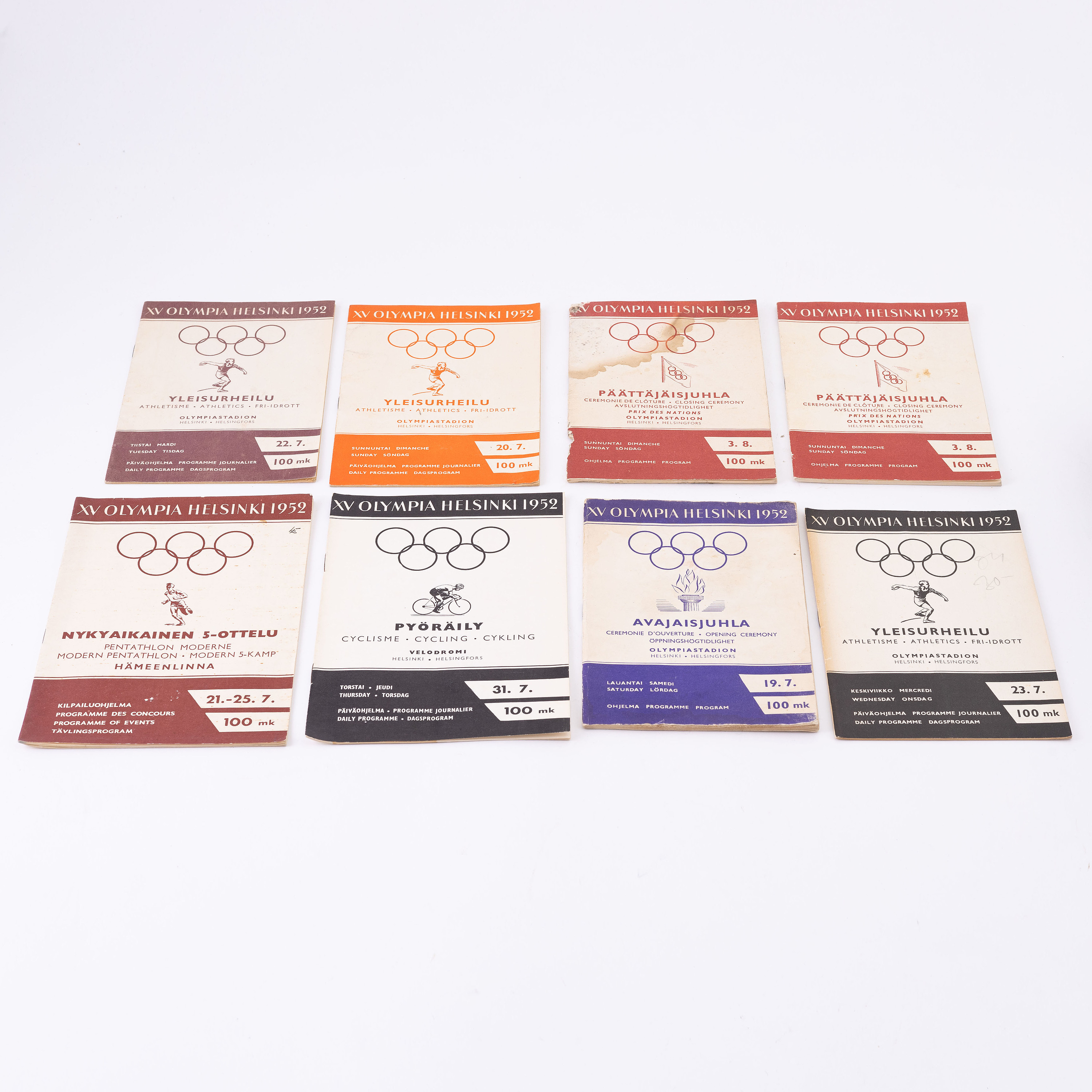 Olympic memorabilia: tickets, stamps, and cards. - Bukowskis
