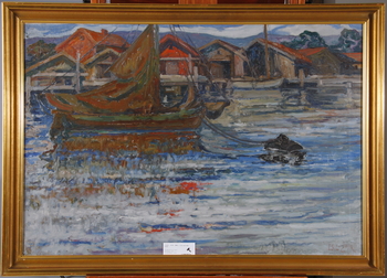 ZOIR, EMIL. Olja på duk, sign. - Bukowskis