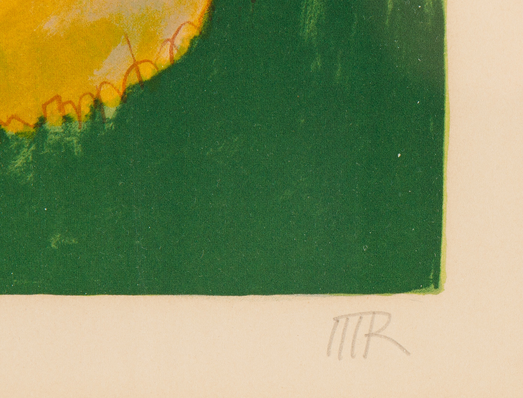 Man Ray, lithograph in colours, 1969, signed 82/120. - Bukowskis