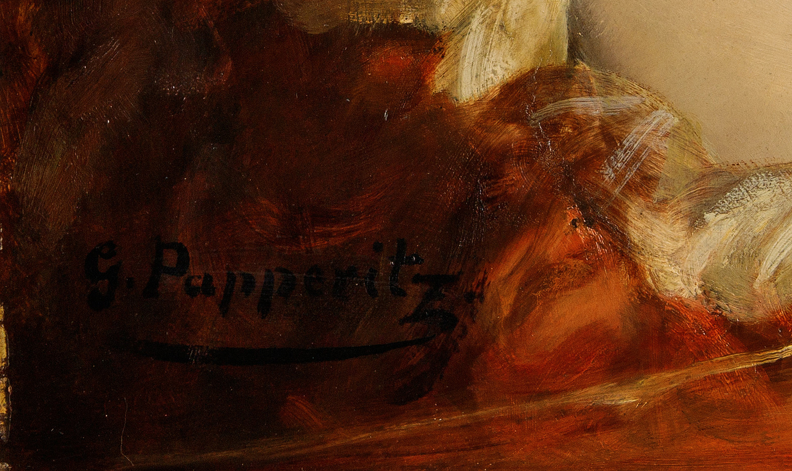 Georg Friedrich Papperitz, oil on panel, signed. - Bukowskis