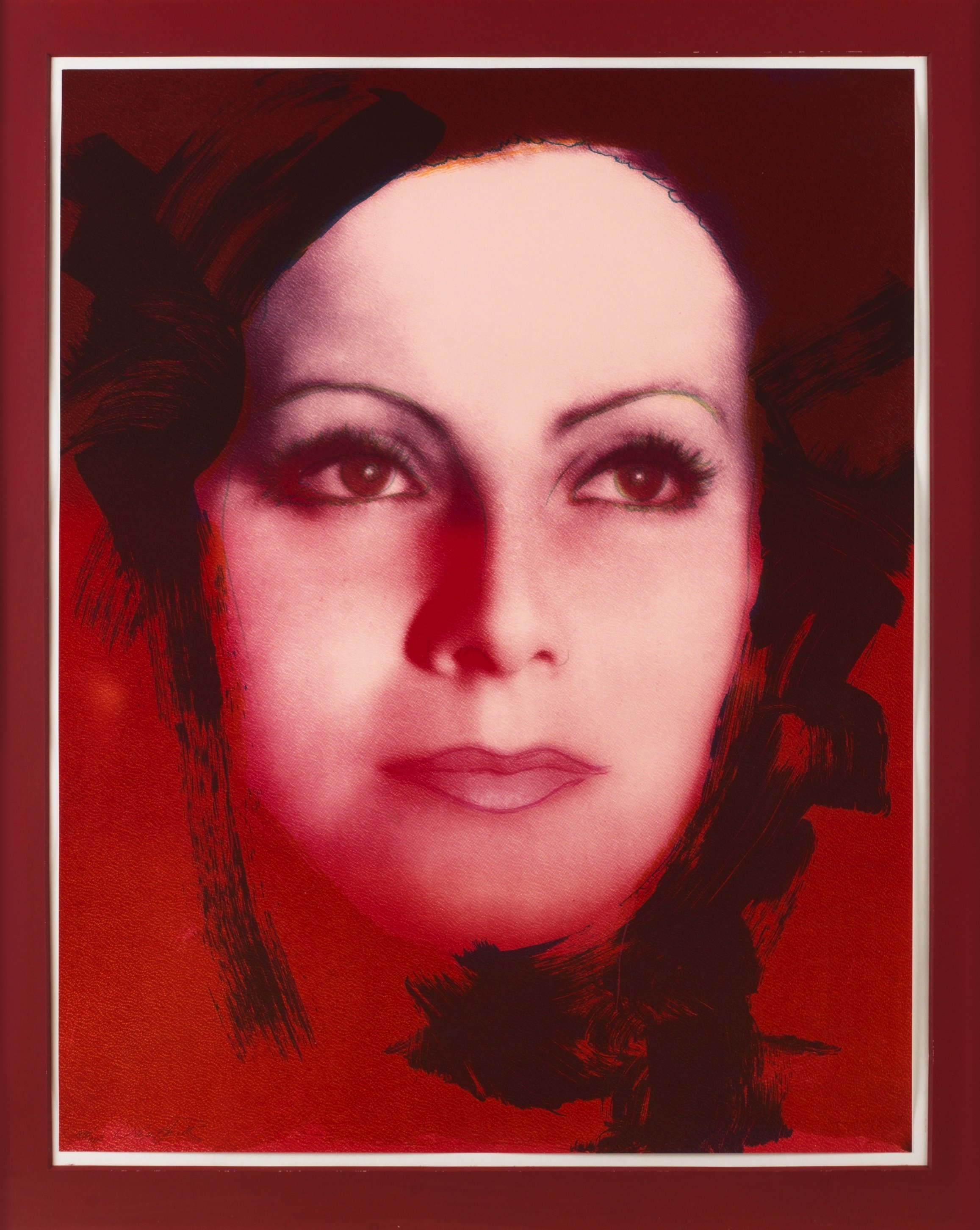 Rupert Jasen Smith (Andy Warhol), "The kiss", ur: "Garbo". - Bukowskis
