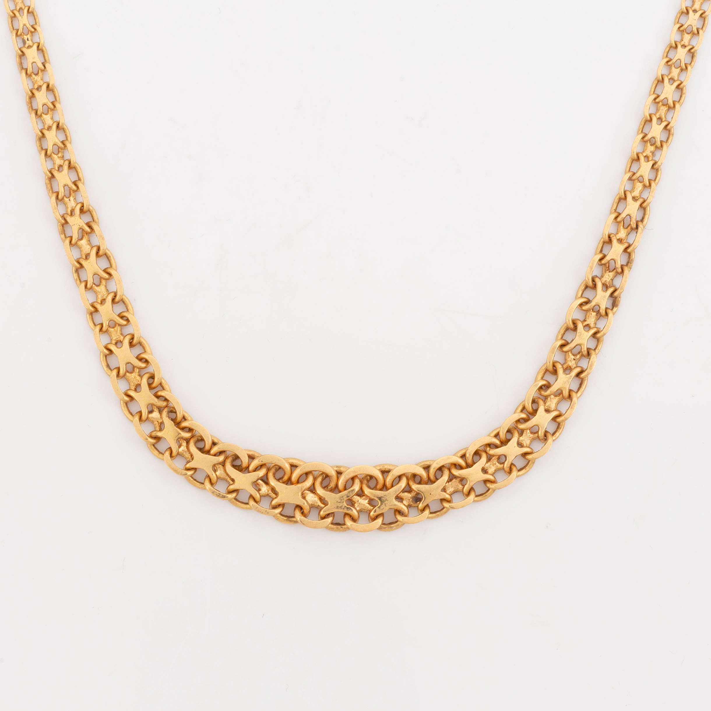 18K gold necklace. - Bukowskis