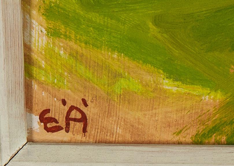 Erling Ärlingsson, oil on panel, signed. - Bukowskis