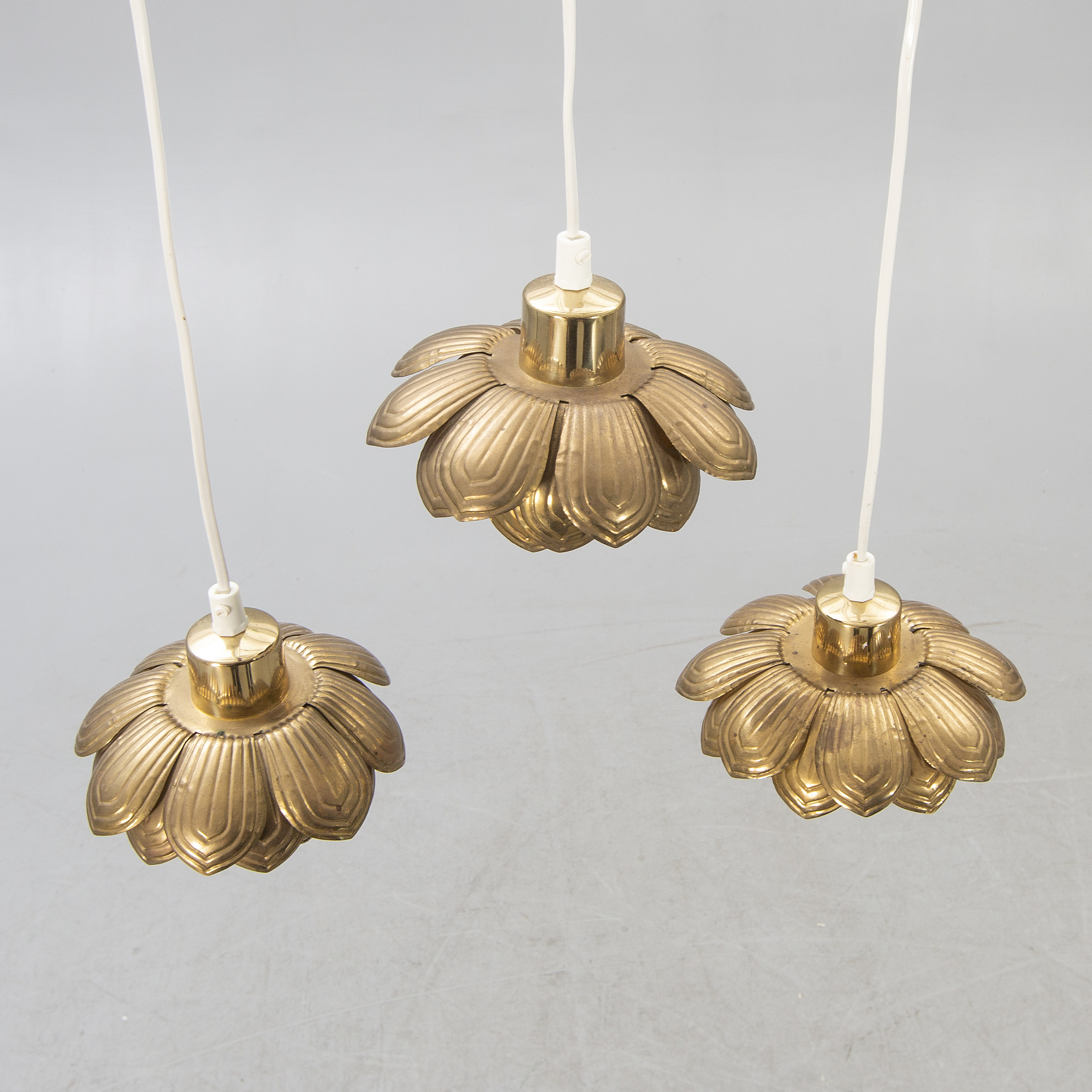 Taklampor 3 st 1960/70-tal. - Bukowskis