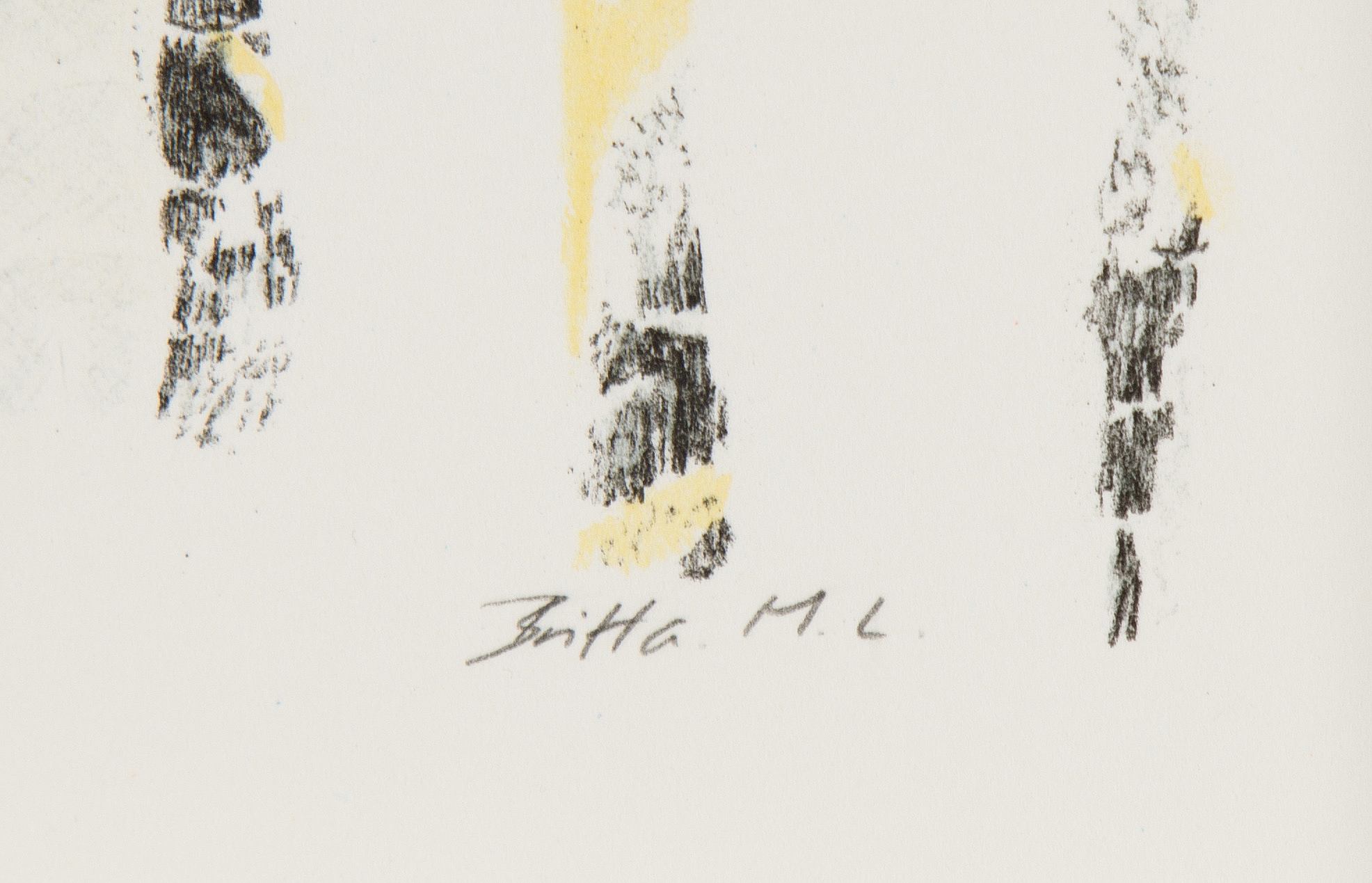 Britta Marakatt-Labba, färglitografi, signerad 161/250. - Bukowskis