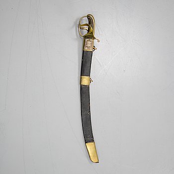 A sword 1770 pattern for Savolax rangers. - Bukowskis