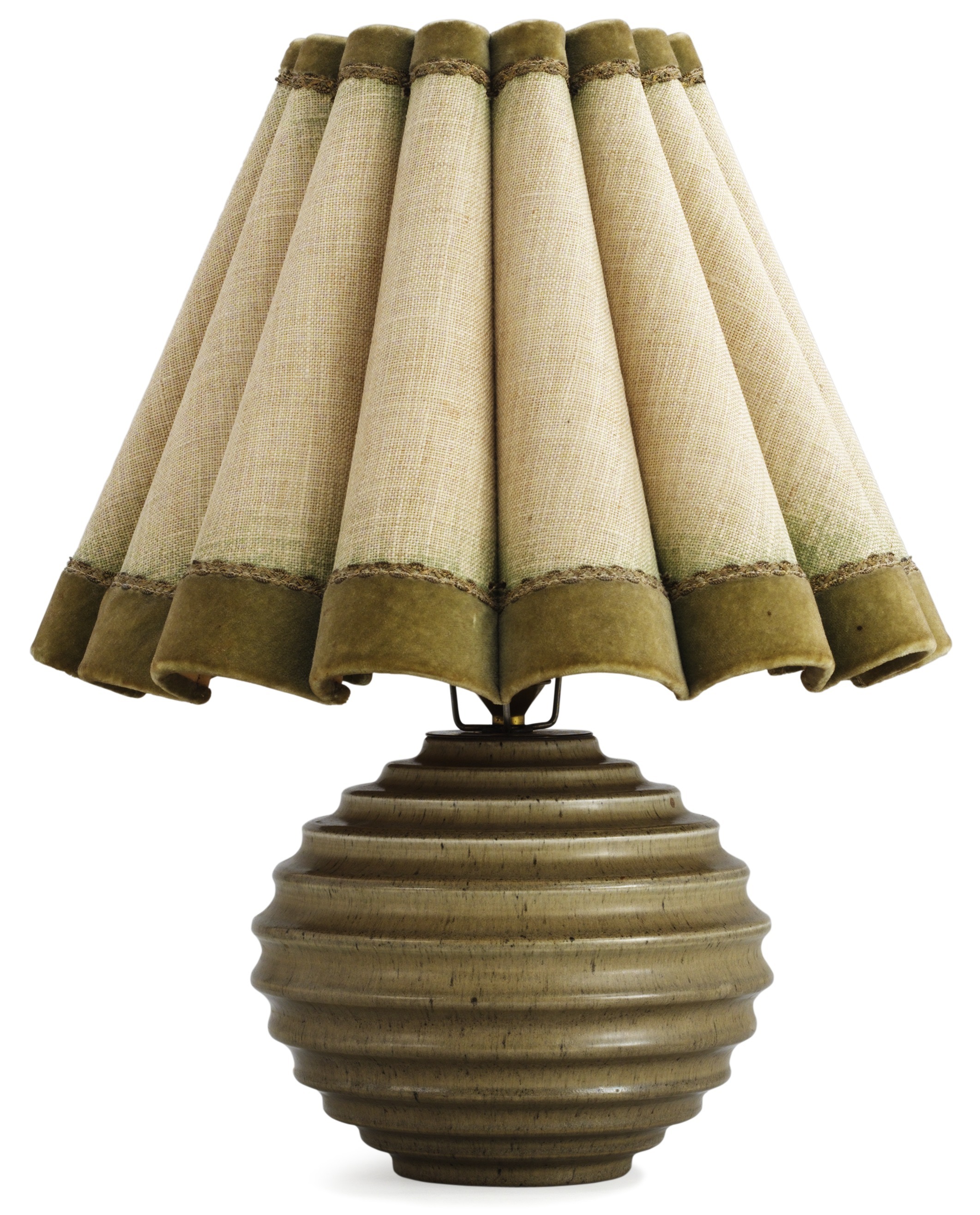 An Ewald Dahlskog table lamp, "Kulvasen", Bobergs Fajansfabrik, Gefle ...