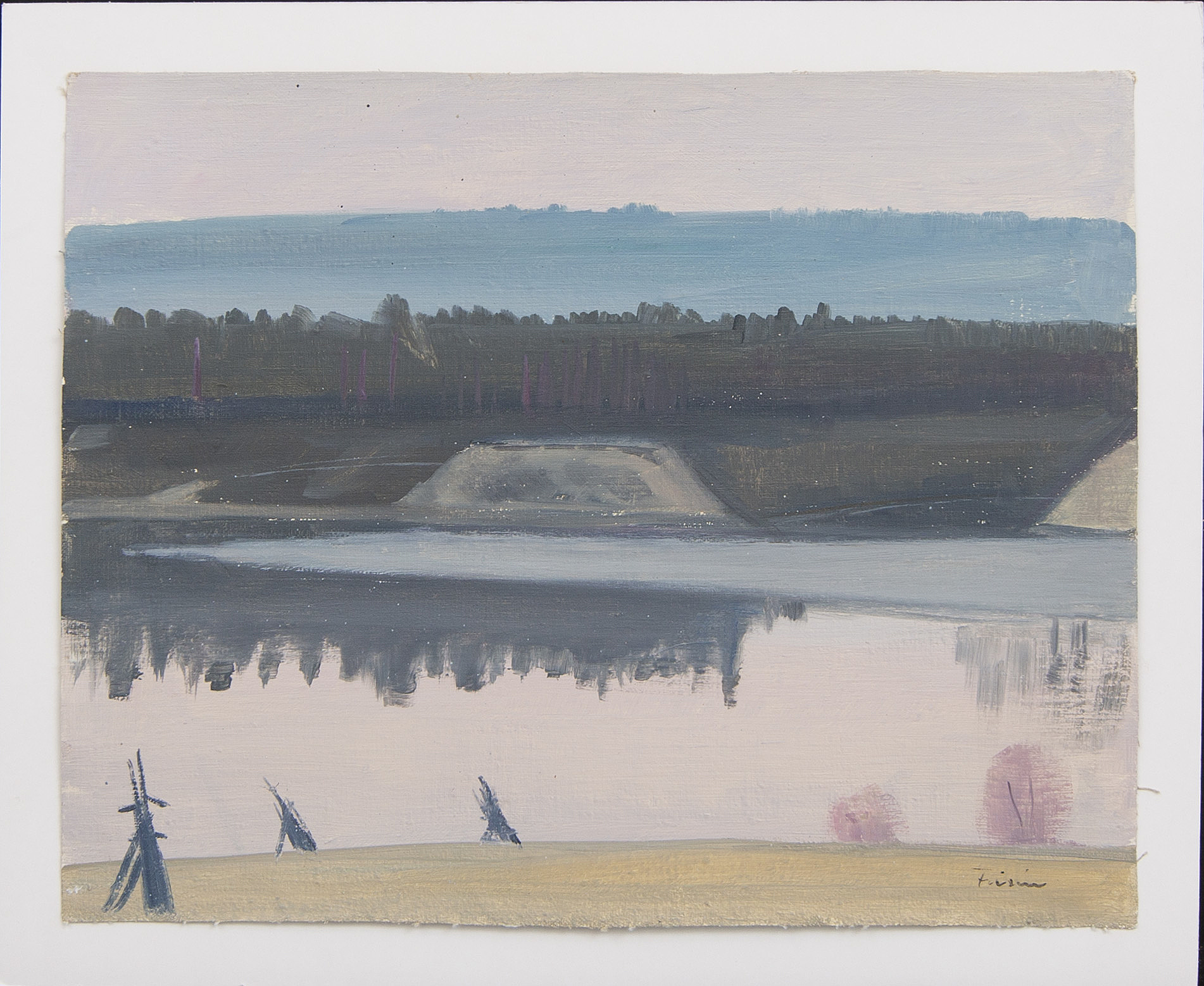 Vera Frisén, olja på duk, signerad. - Bukowskis