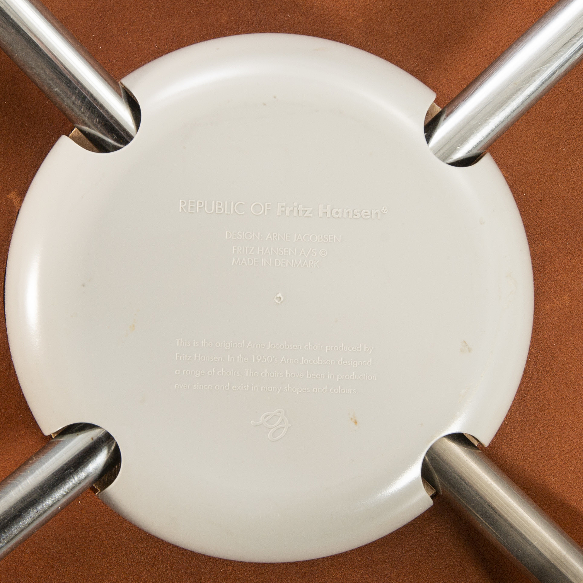 Arne Jacobsen, chairs 6 "Seven" for Fritz Hansen Denmark second half of ...