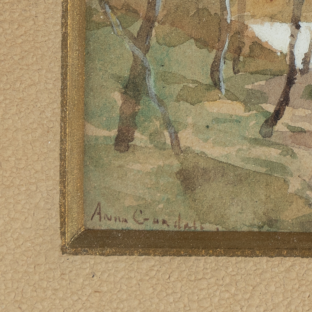Anna Gardell-Ericson, akvareller, 2 st, signerade. - Bukowskis