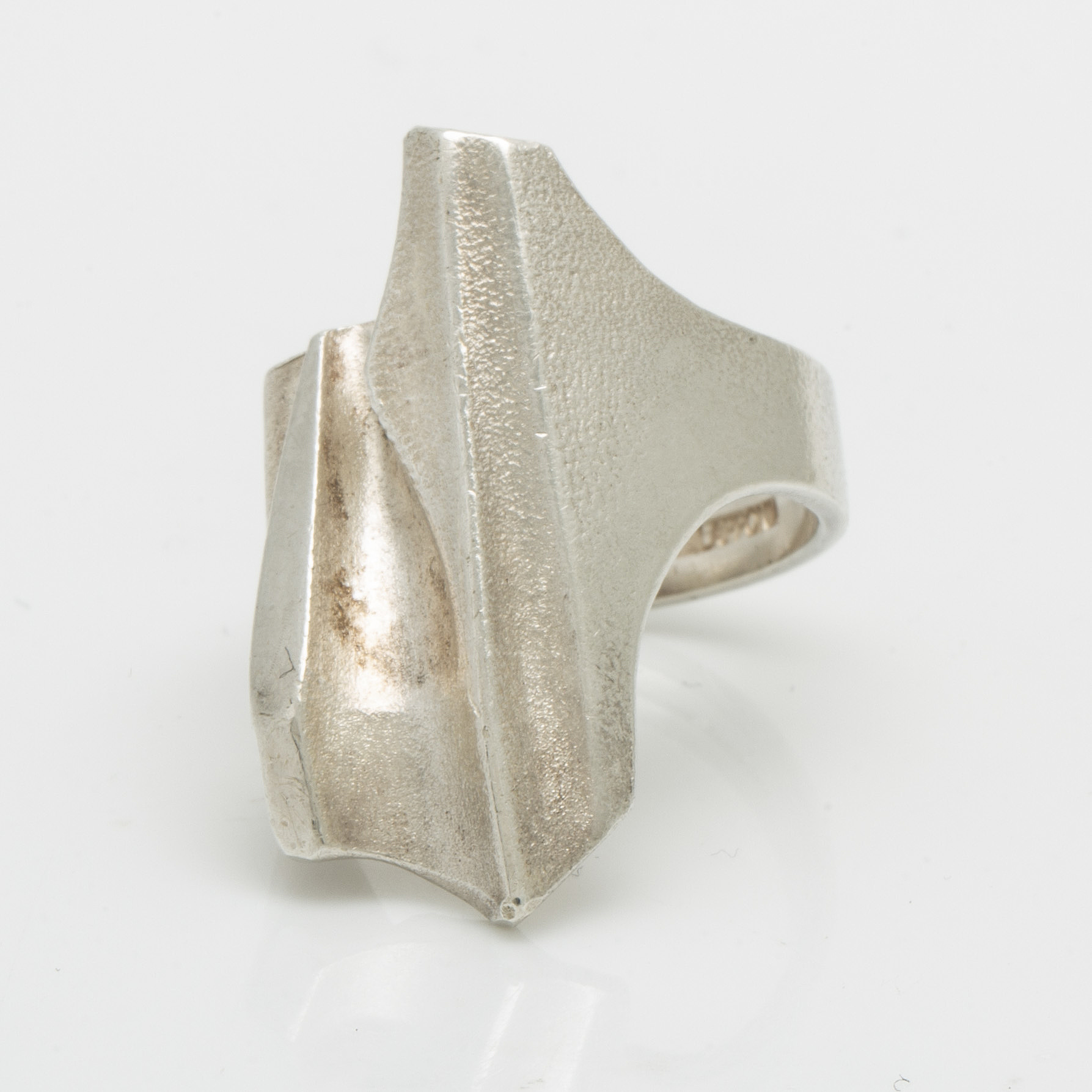 Lapponia ring and cufflinks, sterling silver and granite. - Bukowskis