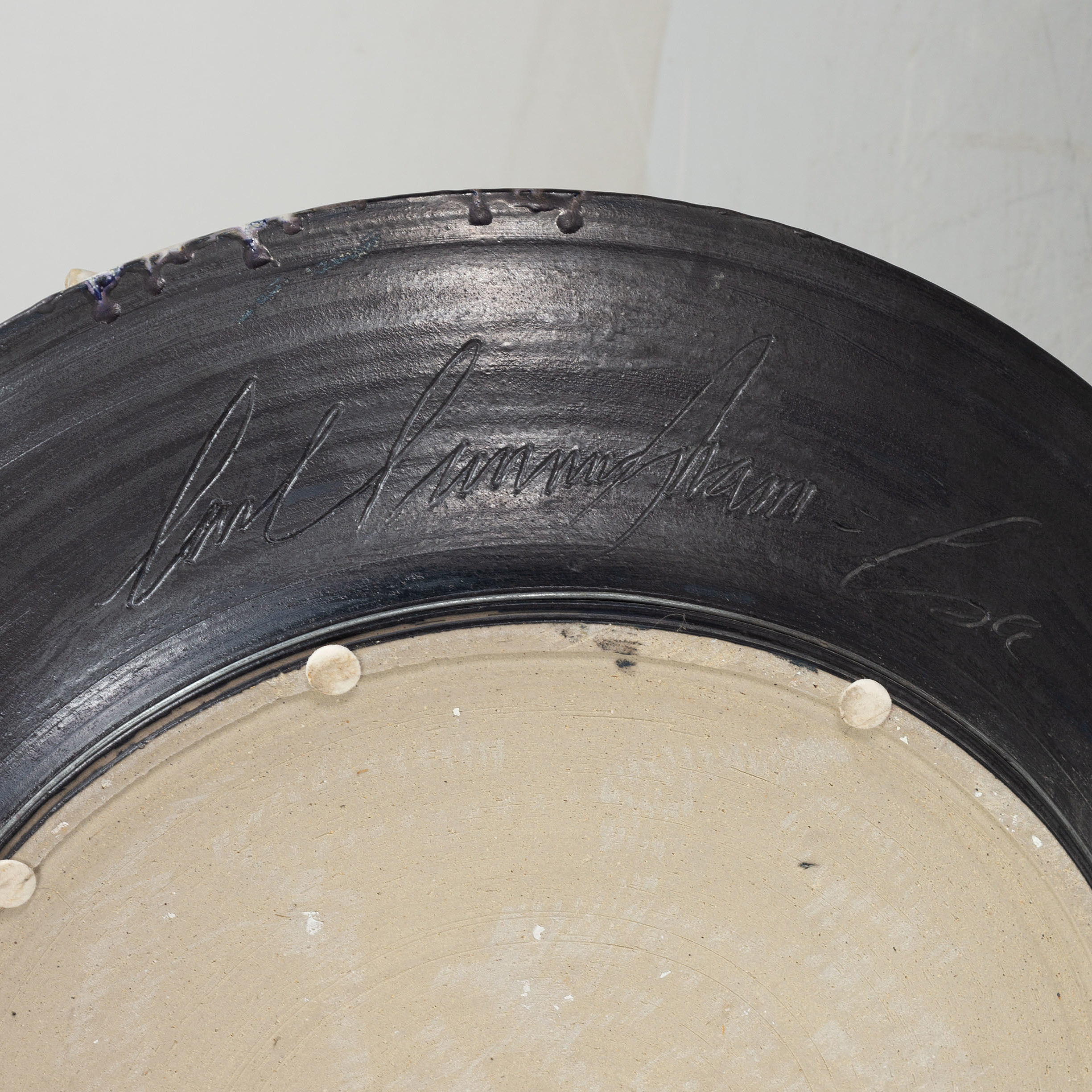 Carl Cunningham-Cole, skålfat, stengods, signerad. - Bukowskis