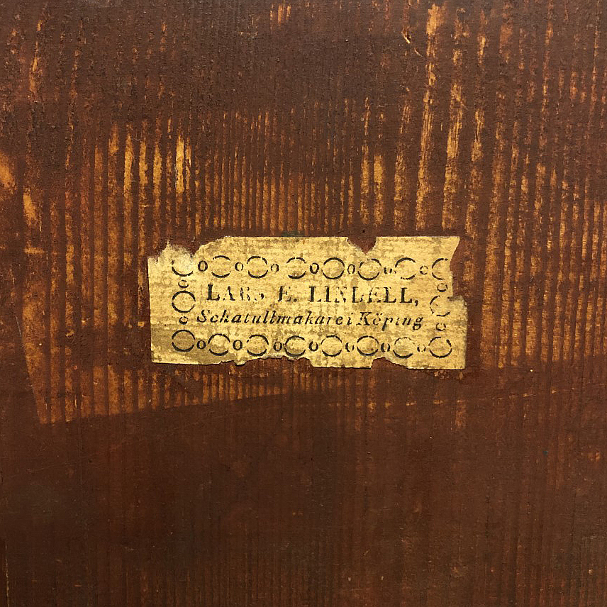 Fällbord, av Lars Eric Lindell (Mästare i Köping 1818-1843). - Bukowskis