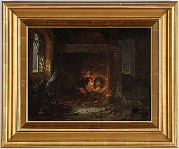 Josef Wilhelm Wallander, oil on canvas/panel, signed and dated. - Bukowskis