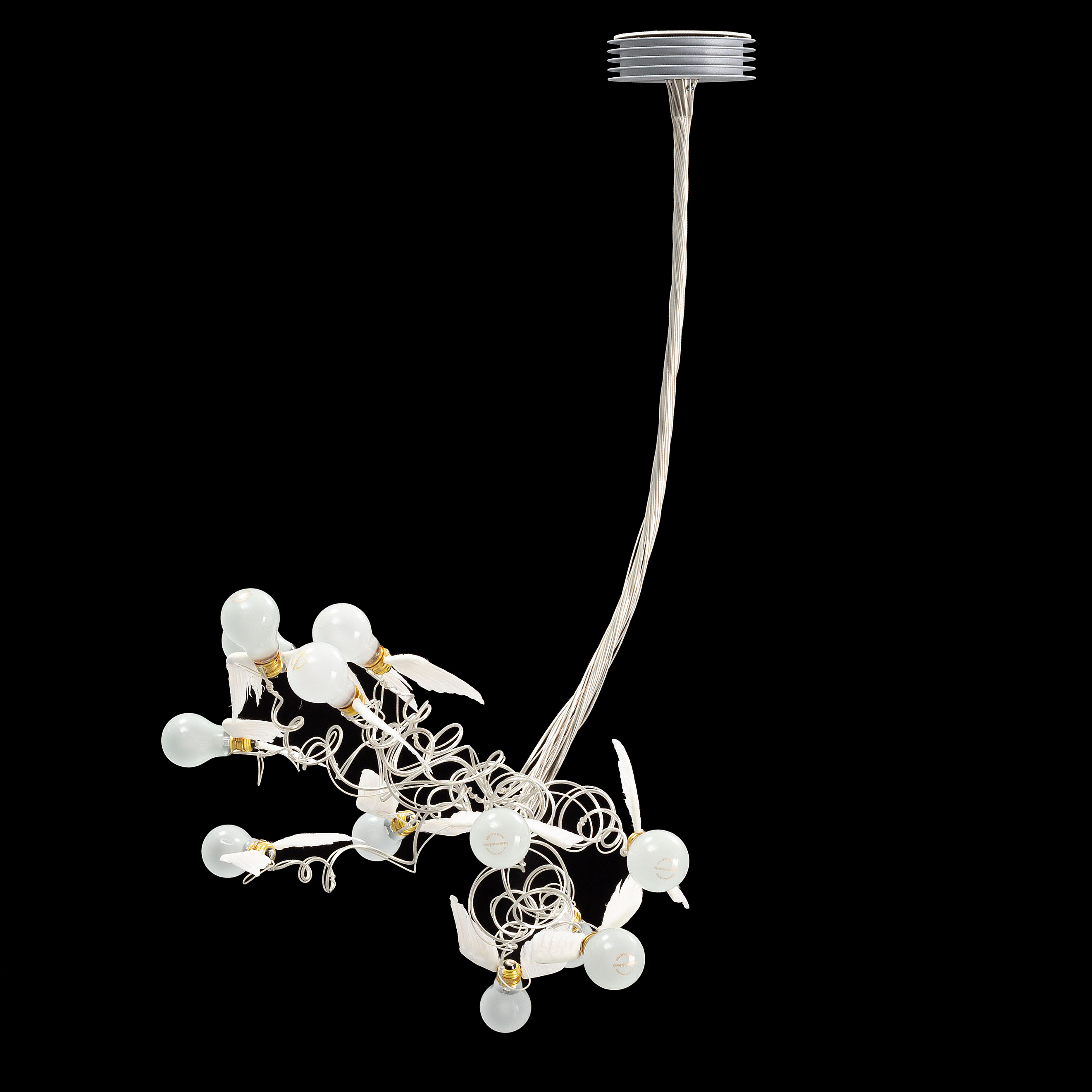 Ingo Maurer, taklampa, "Birdie", Tyskland, 2000-tal. - Bukowskis