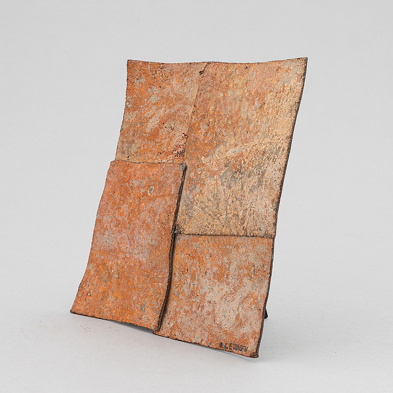 Björn Erling Evensen, wall/table sculpture, signed. - Bukowskis