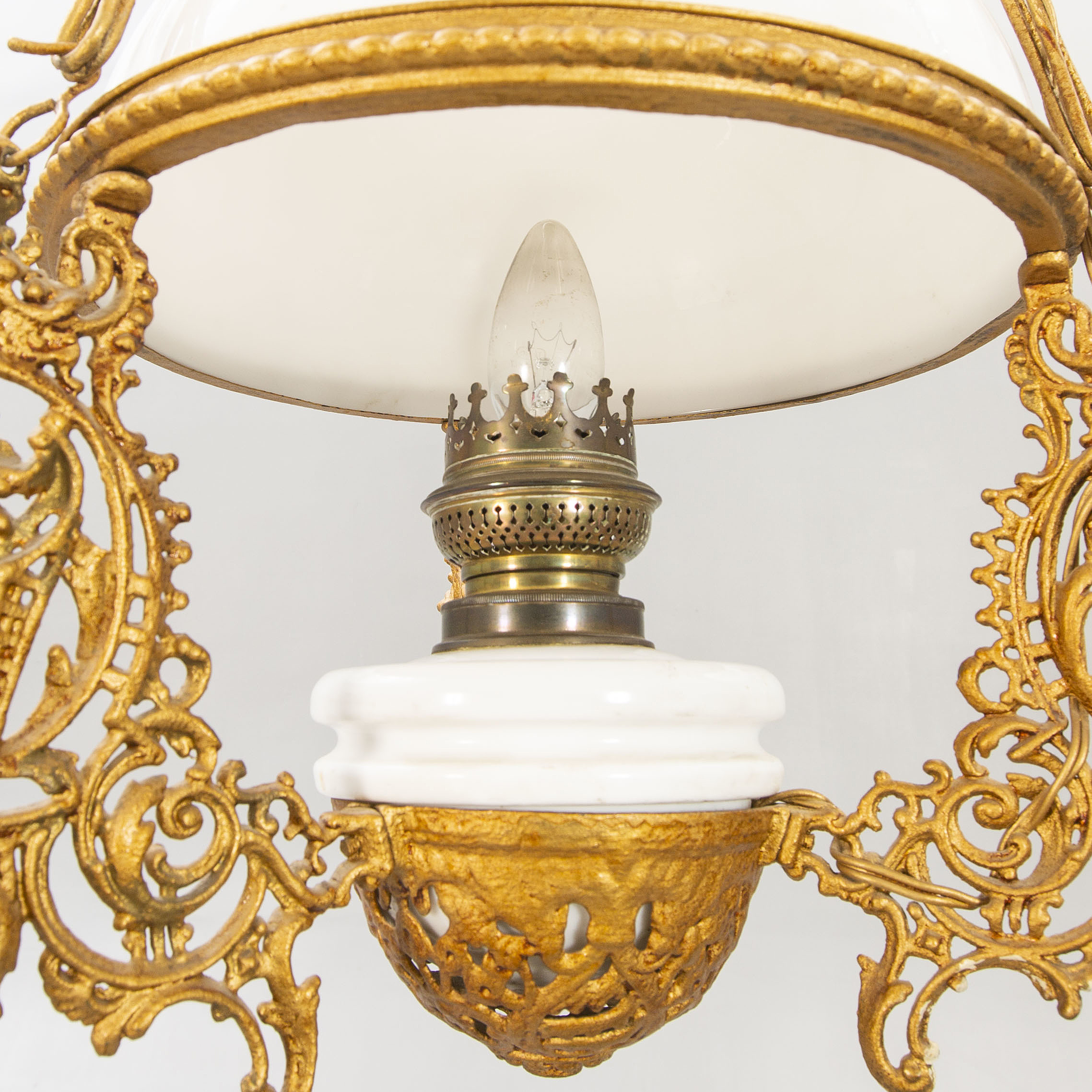 Lamp, around 1900. - Bukowskis
