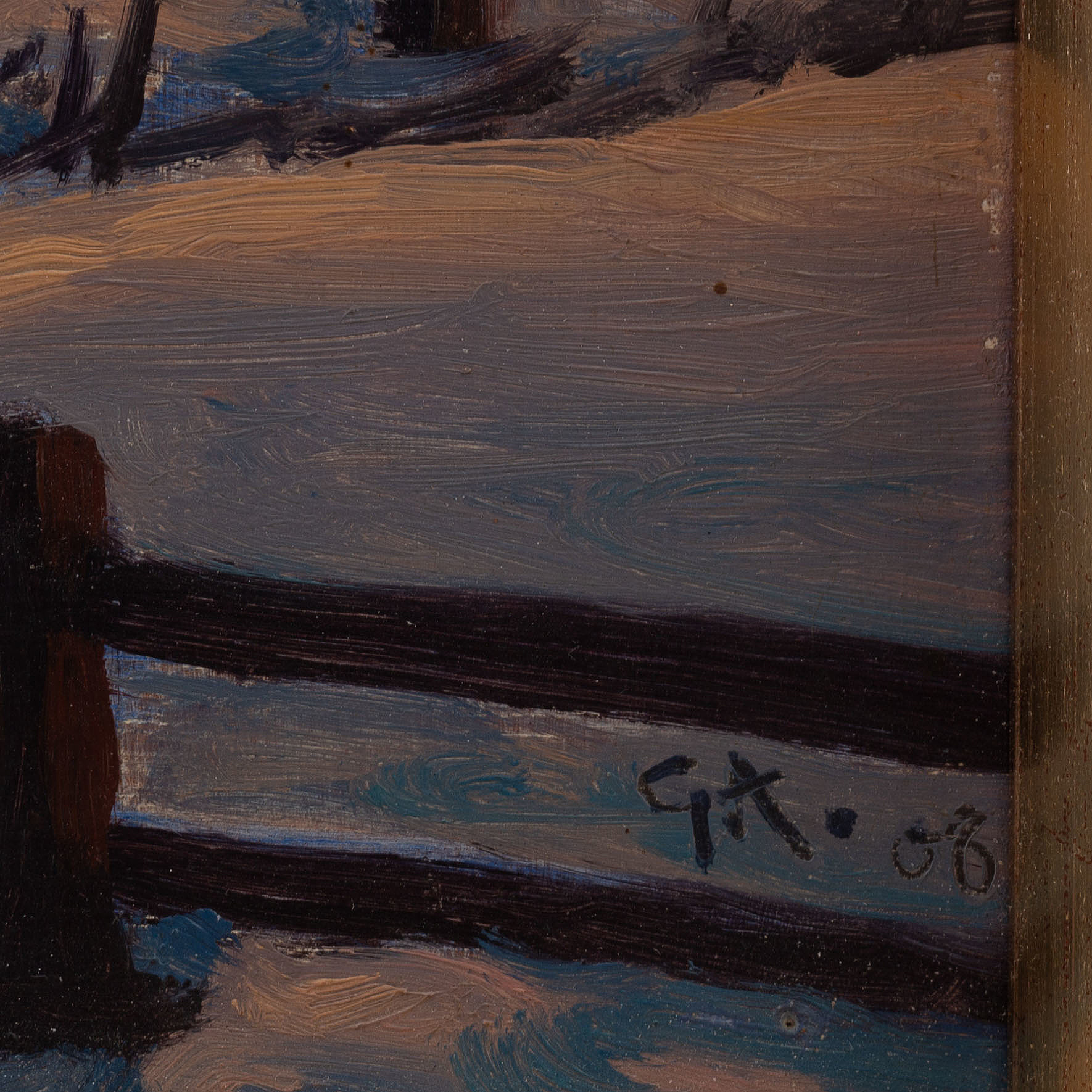 Gustaf Ankarcrona, oil on panel, signed and dated -08. - Bukowskis