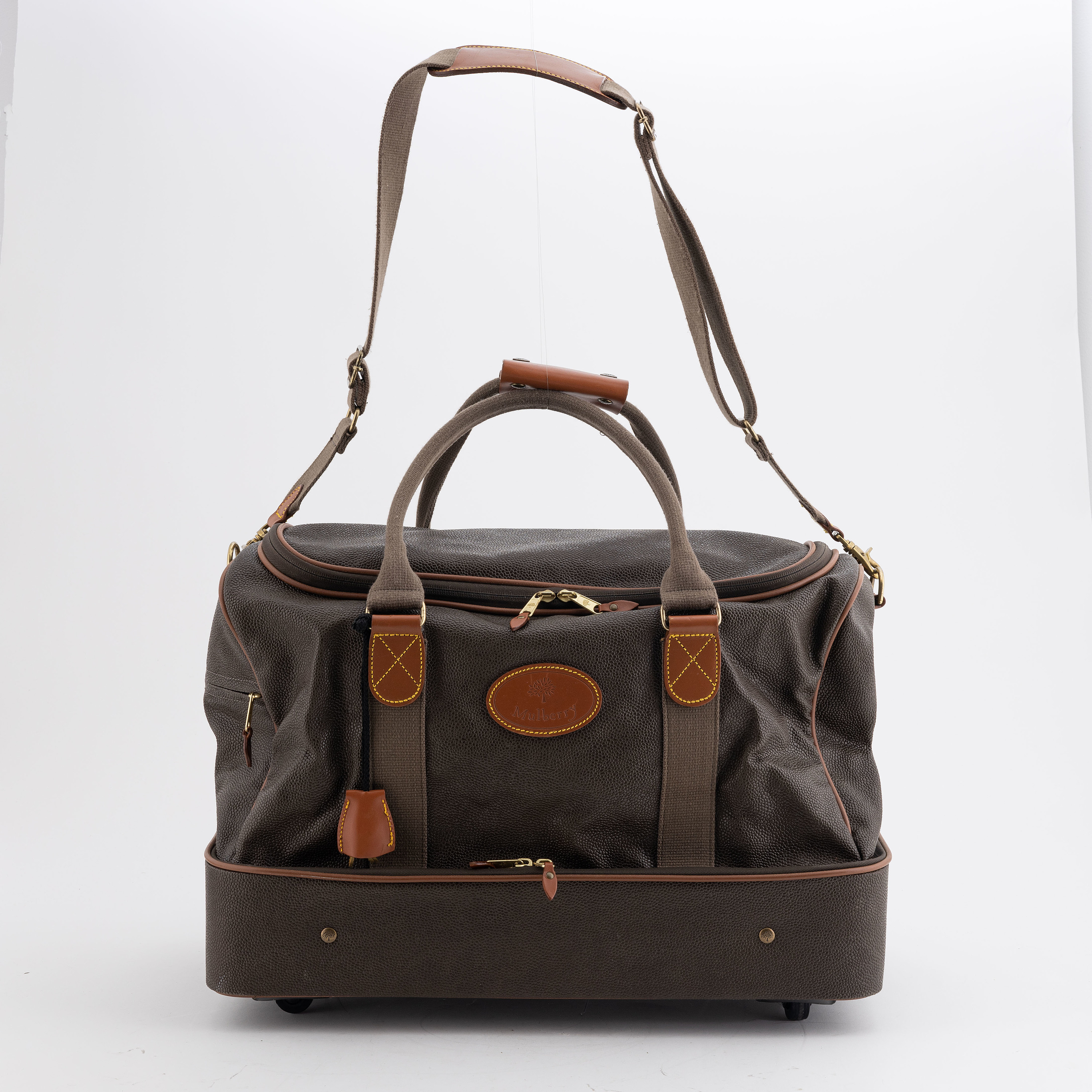 Mulberry, a scotch grain weekend bag. - Bukowskis