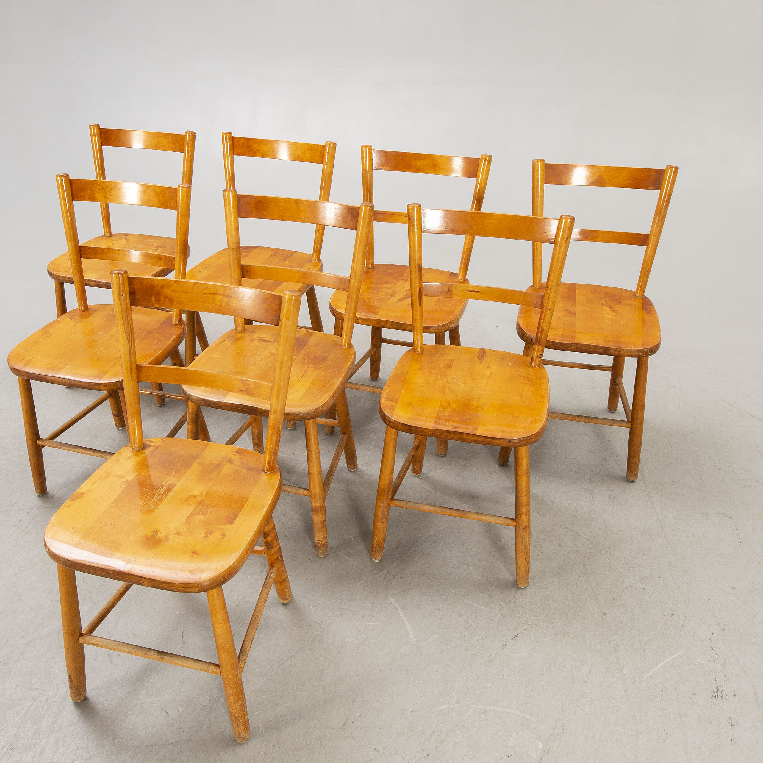 Stolar, 8 st, 1940-tal, - Bukowskis