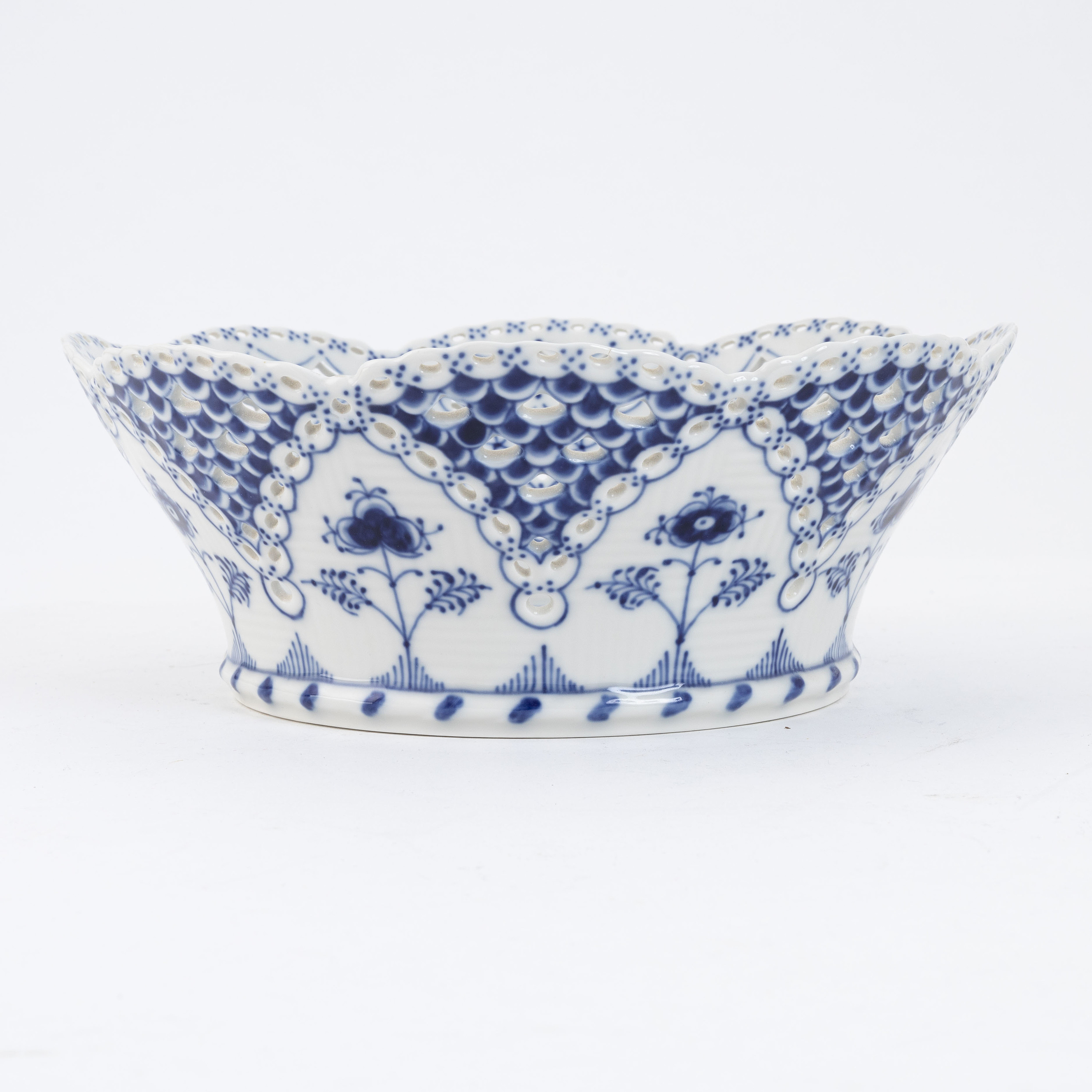 A 'Musselmalet' porcelain bowl, Royal Copenhagen, Denmark, 1956 ...