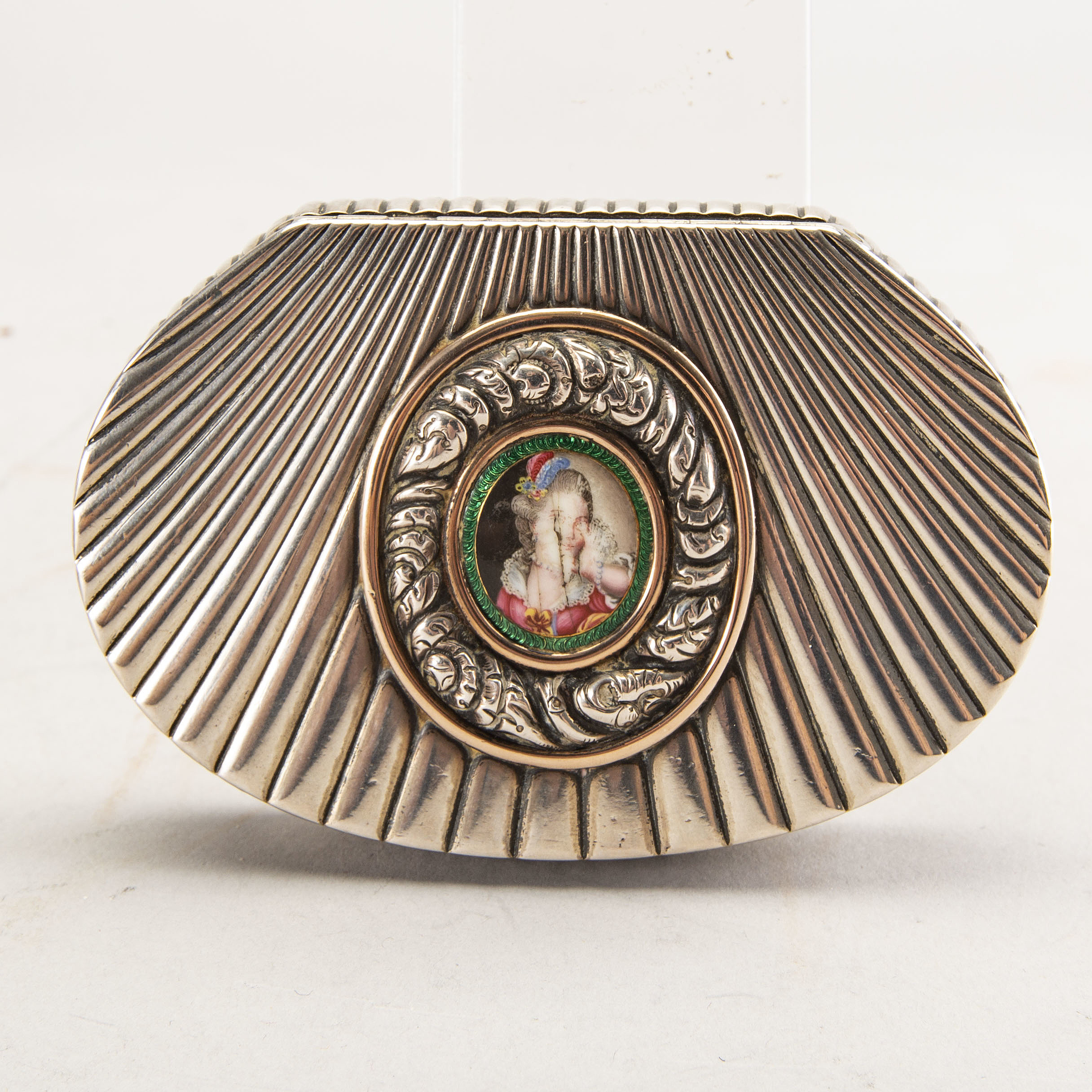 3 19th century silver snuff boxes. - Bukowskis