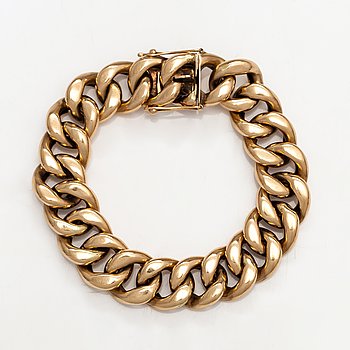 Armband, 14K guld. Kari Rosti, Helsingfors 1991. - Bukowskis