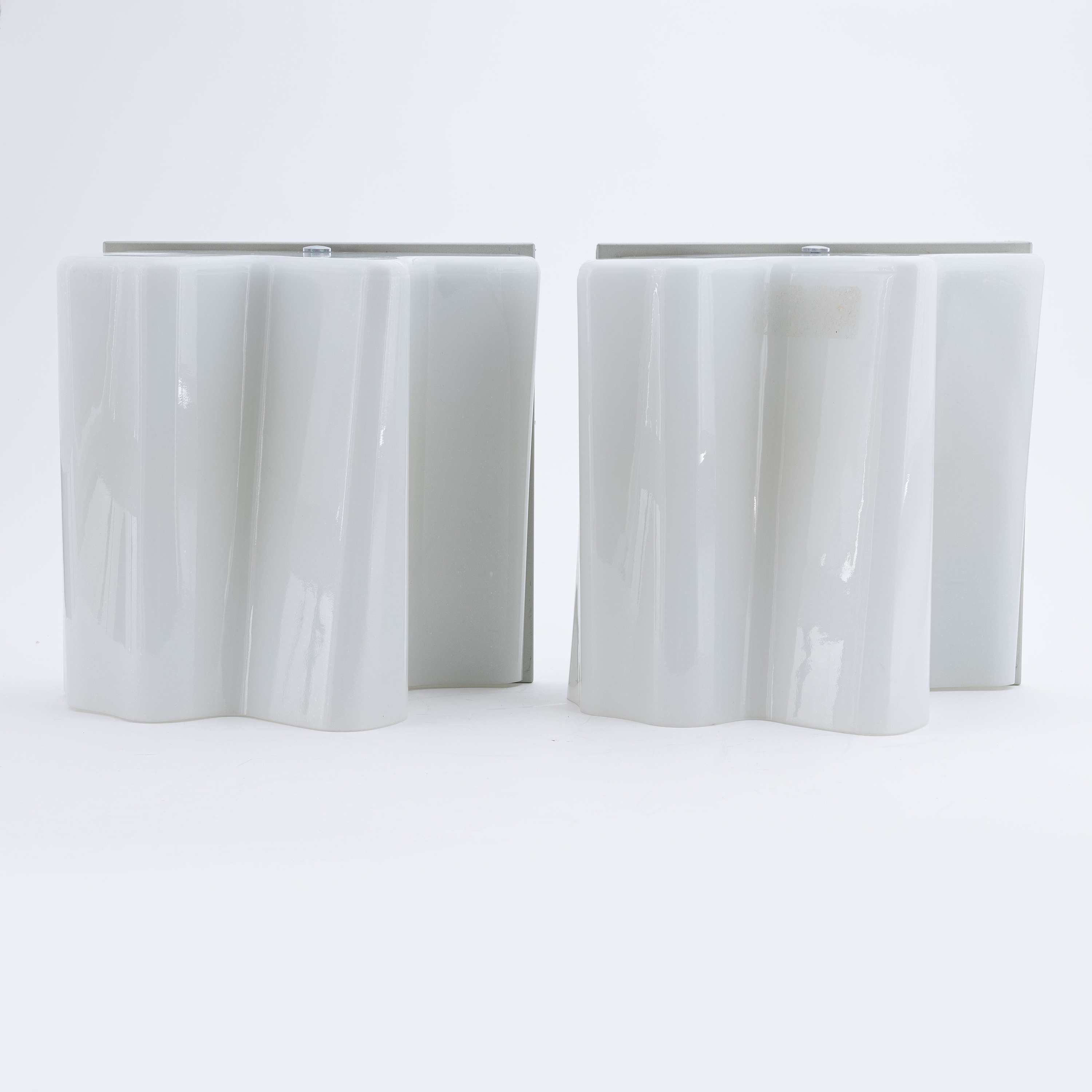 Michele de Lucchi och Gerhard Reichert, vägglampor, ett par, "Logico ...