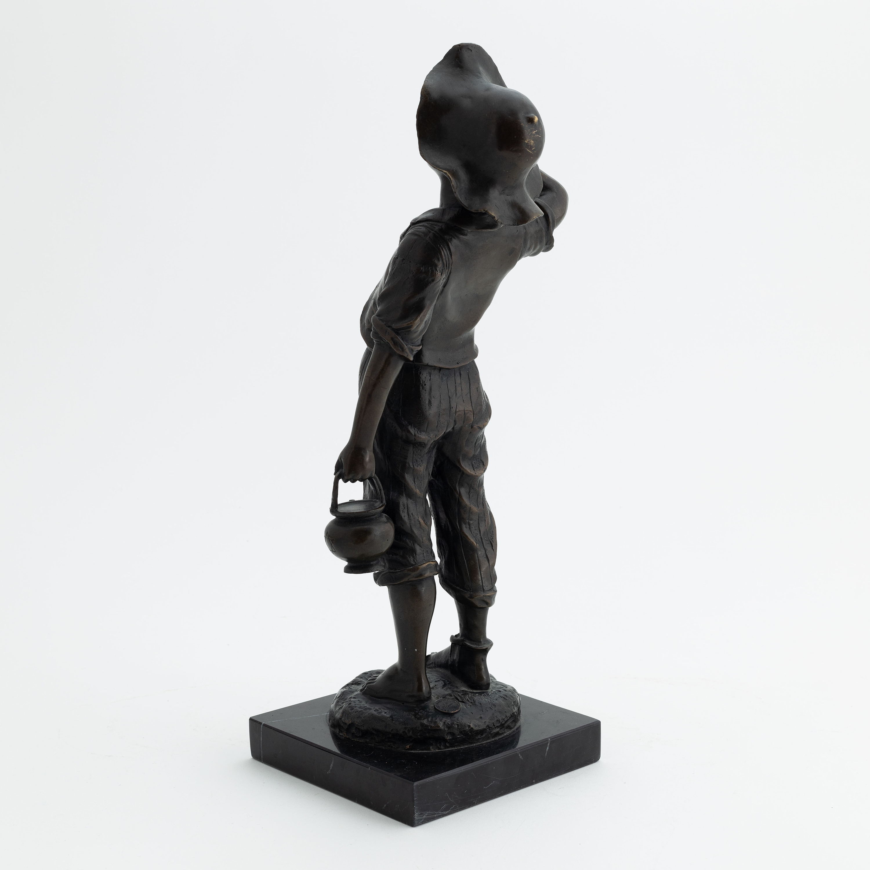 Paul Dubois, a bronze sculpture, signed. - Bukowskis