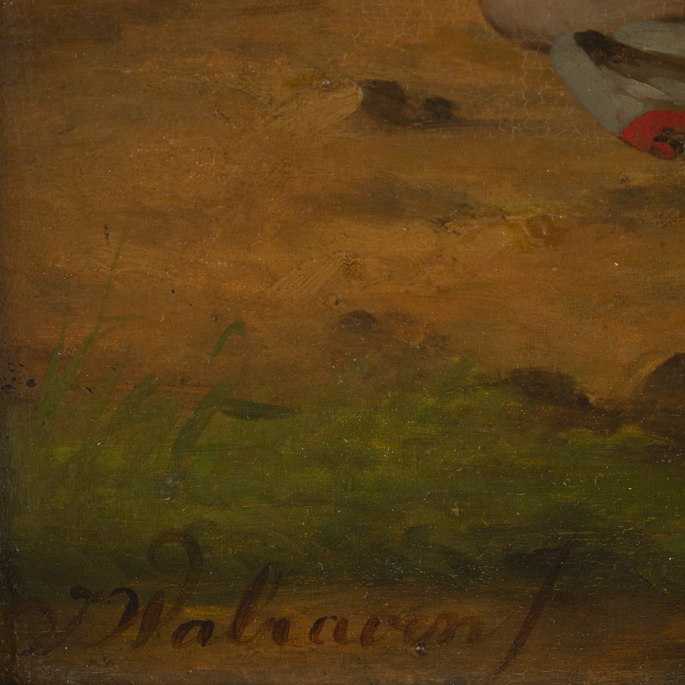 Jan Walraven, oil on panel, signed. - Bukowskis