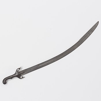 An Indian sabre, 19th Century. - Bukowskis