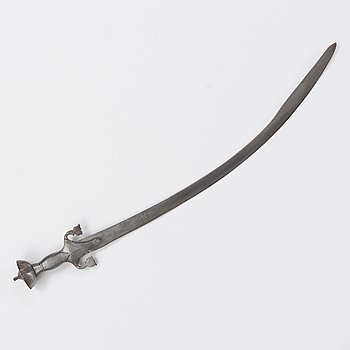 An Indian sabre, 19th Century. - Bukowskis