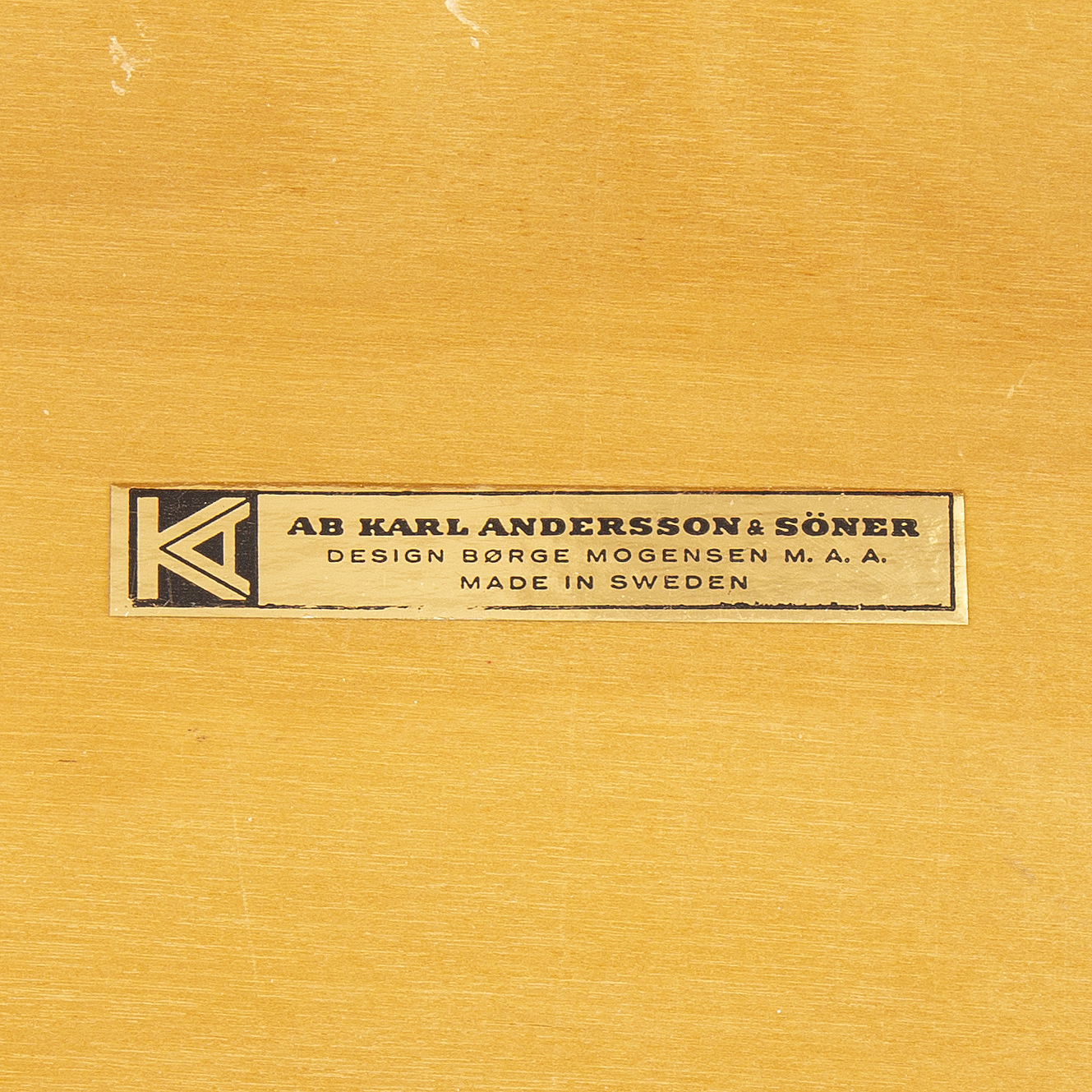 Børge Mogensen, stolar, 6 st, "Öresund", Karl Andersson & Söner, 1900 ...