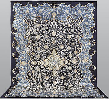 Matta, Royal Keshan, Signerad, 411 x 300 cm. - Bukowskis