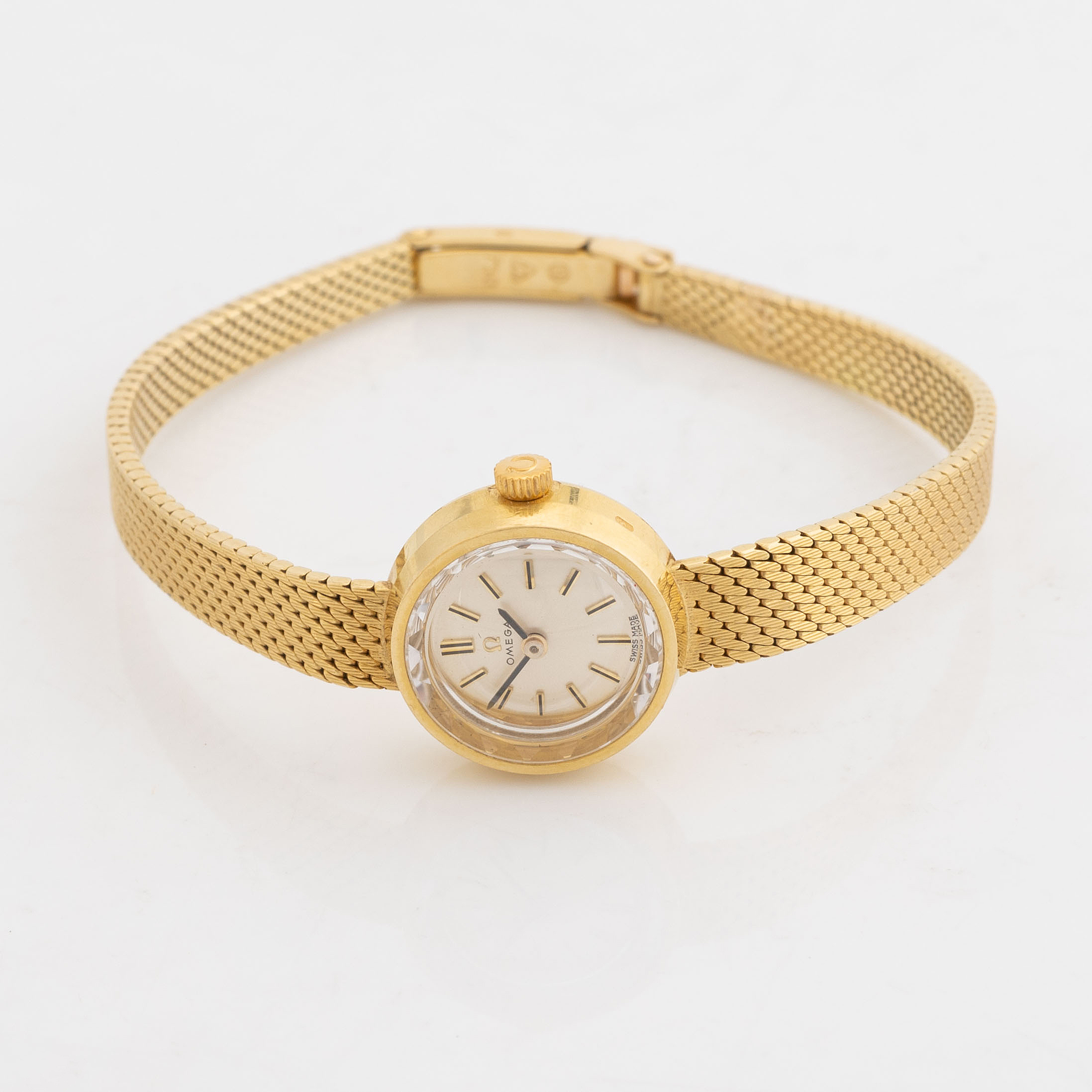 Omega, 18K gold ladies watch. - Bukowskis