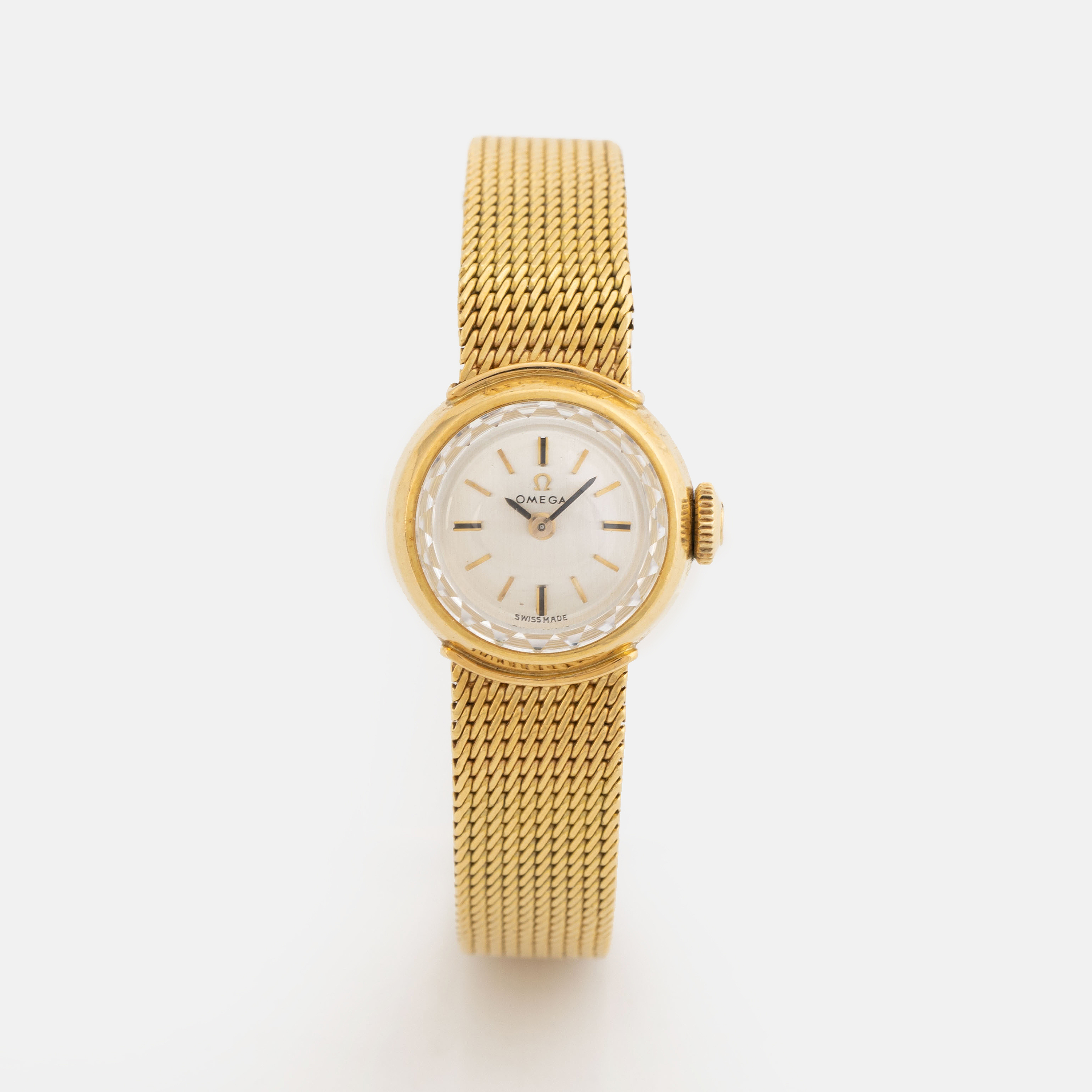 Omega 18K gold ladies watch. - Bukowskis